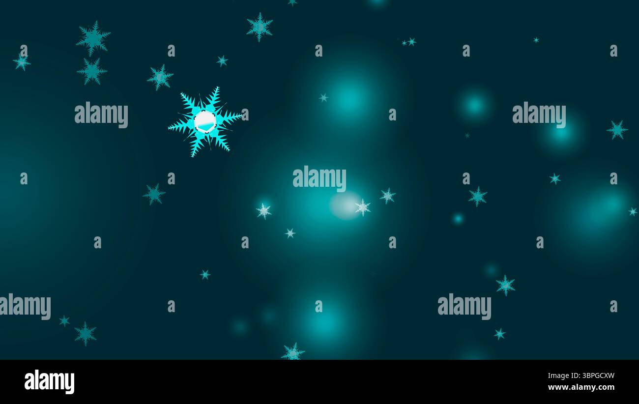Snowflake falling ice diamond dust hi-res stock photography and images ...