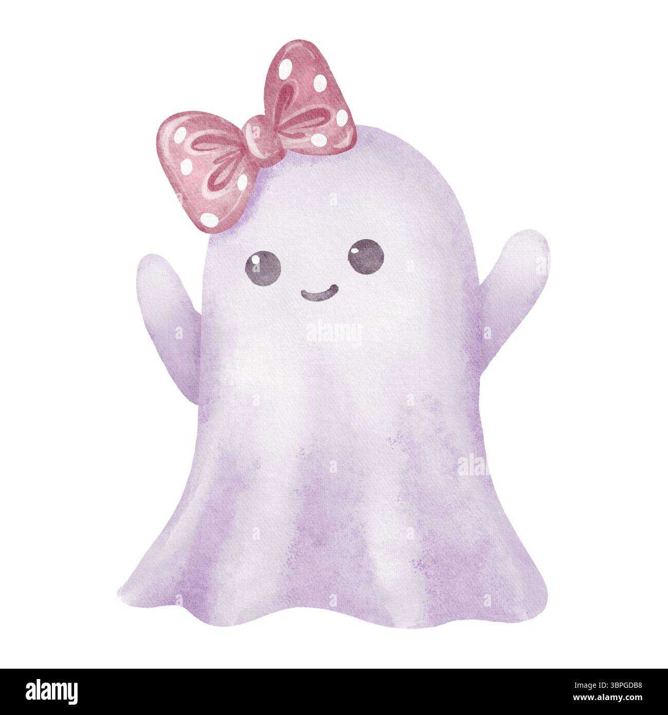 Friendly and whimsical ghost Cut Out Stock Images & Pictures - Alamy