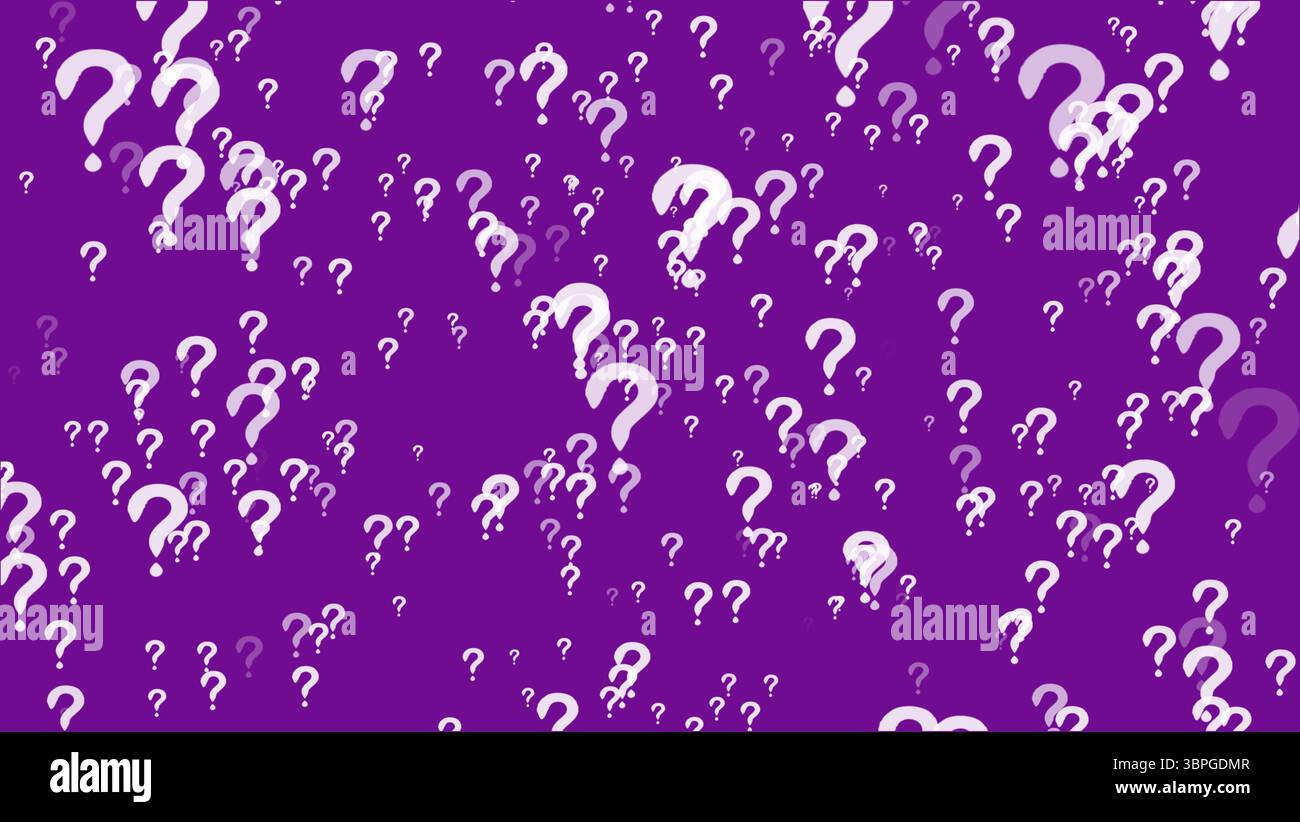 Moving animation question mark symbol hi-res stock photography and ...