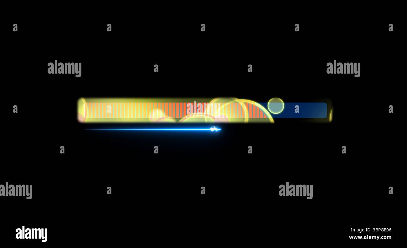 Digital animation laser sign on hi-res stock photography and images - Alamy