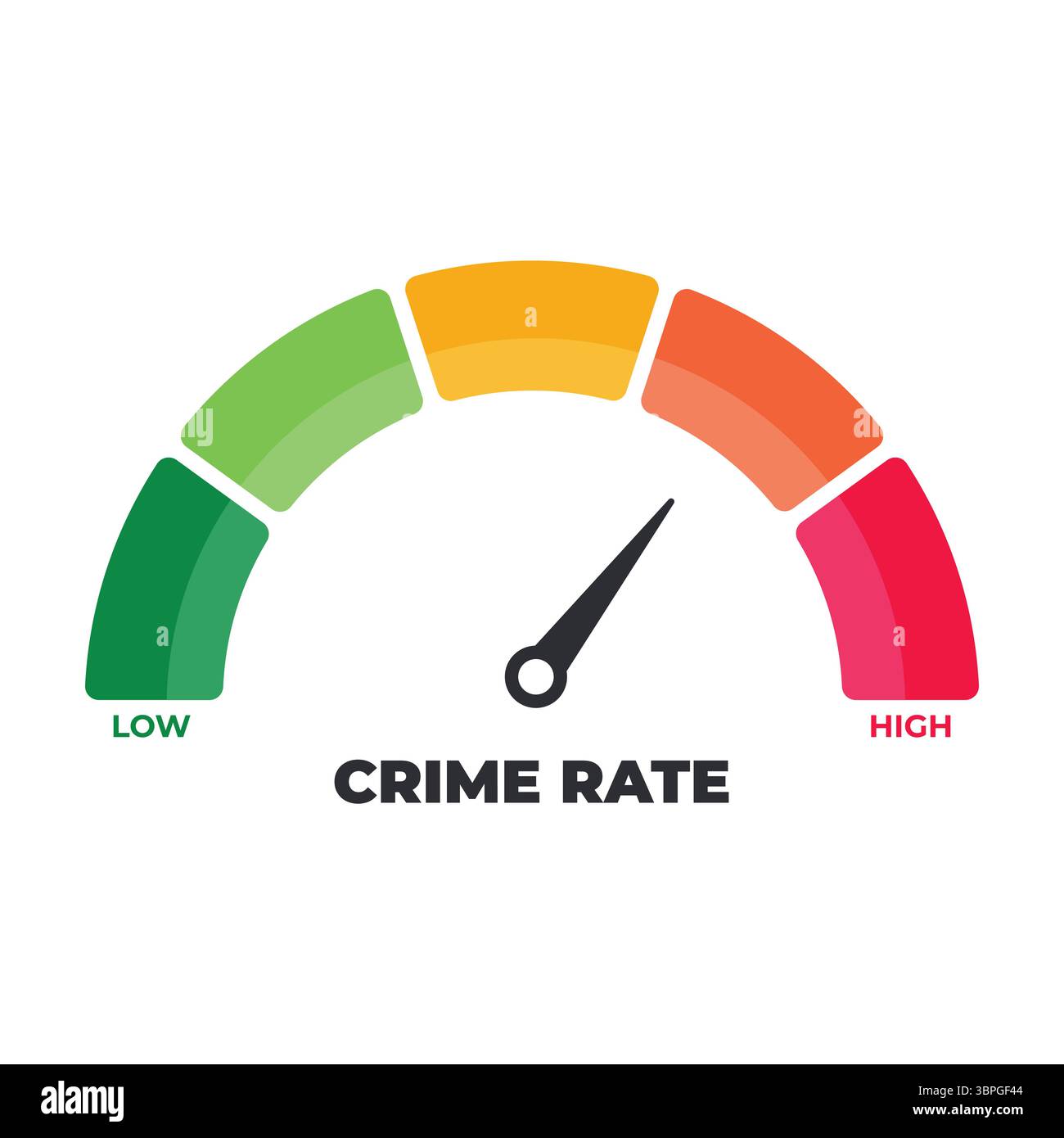 Criminal rate Stock Vector Images - Alamy
