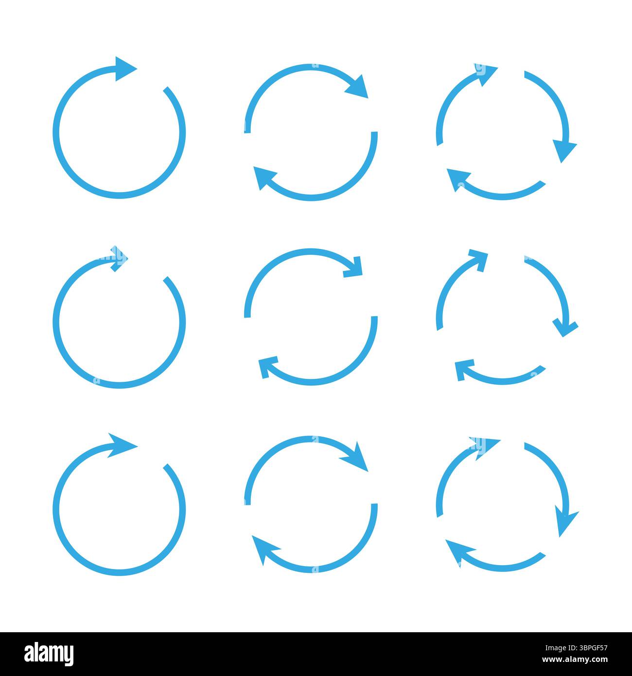 Cycle icons Stock Vector Images - Alamy