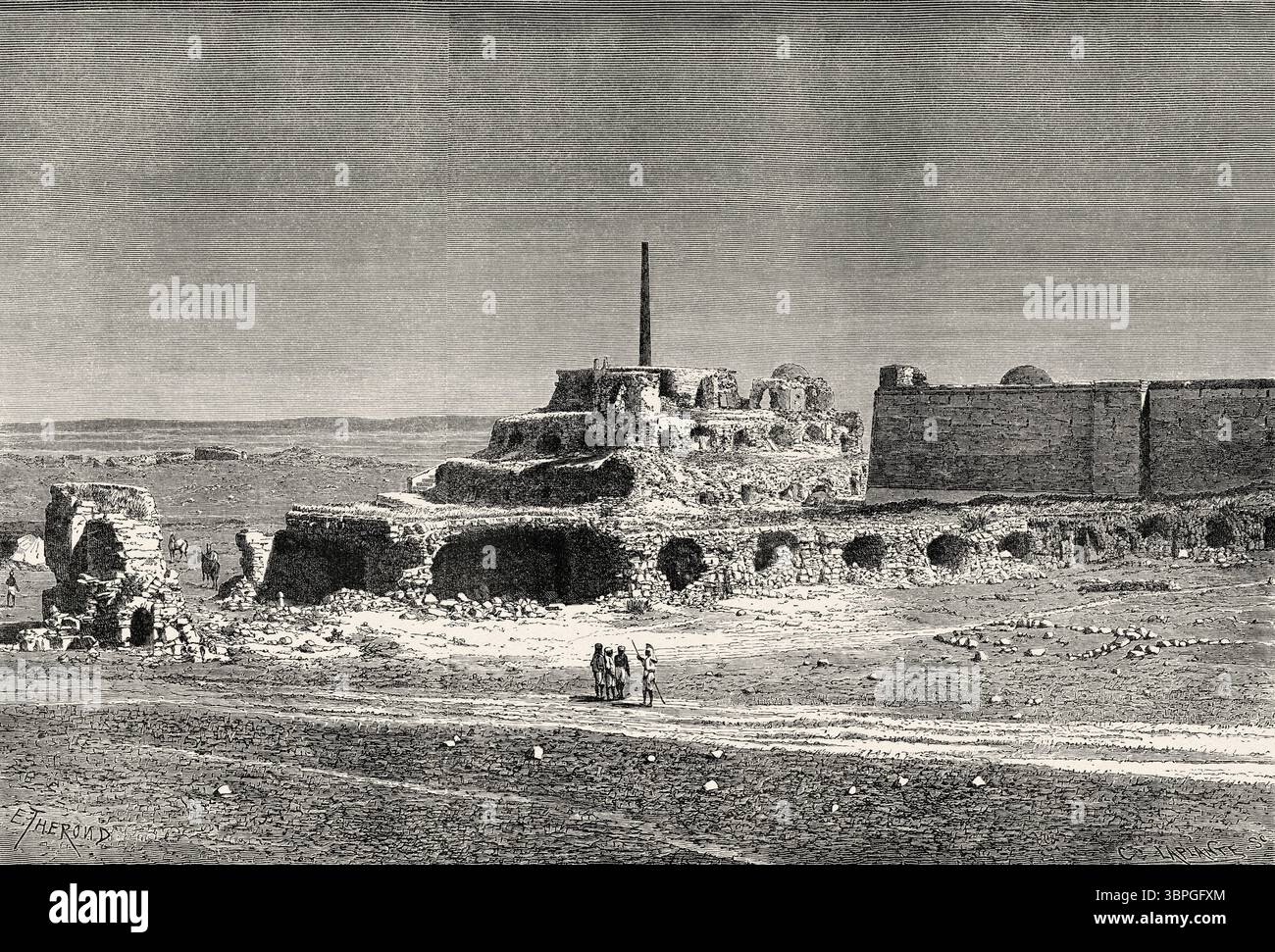 Ashoka pillar. Feroz Shah Kotla was a fortress built circa 1354 by ...