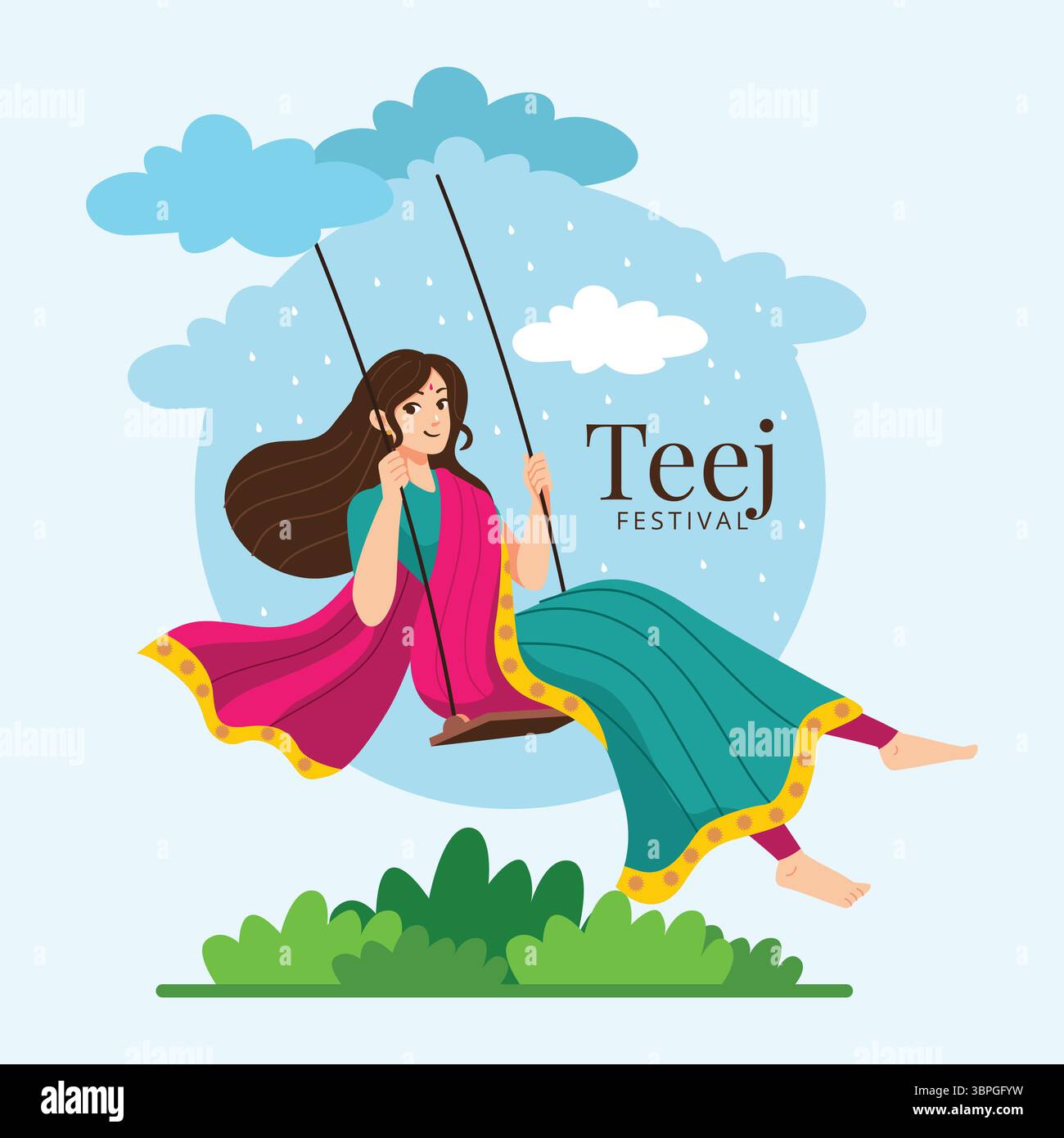 Hindu festival culture Stock Vector Images - Alamy