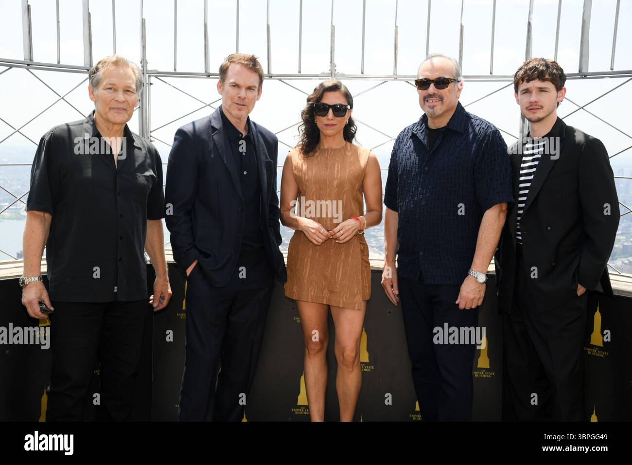 New York, USA. 08th July, 2025. James Remar, Michael C. Hall, Kadia ...