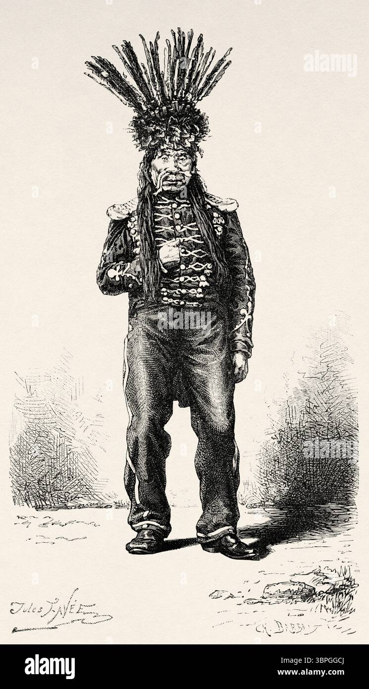Winnemucca (1820-1882) Chief of the American Indians of the tribe of ...