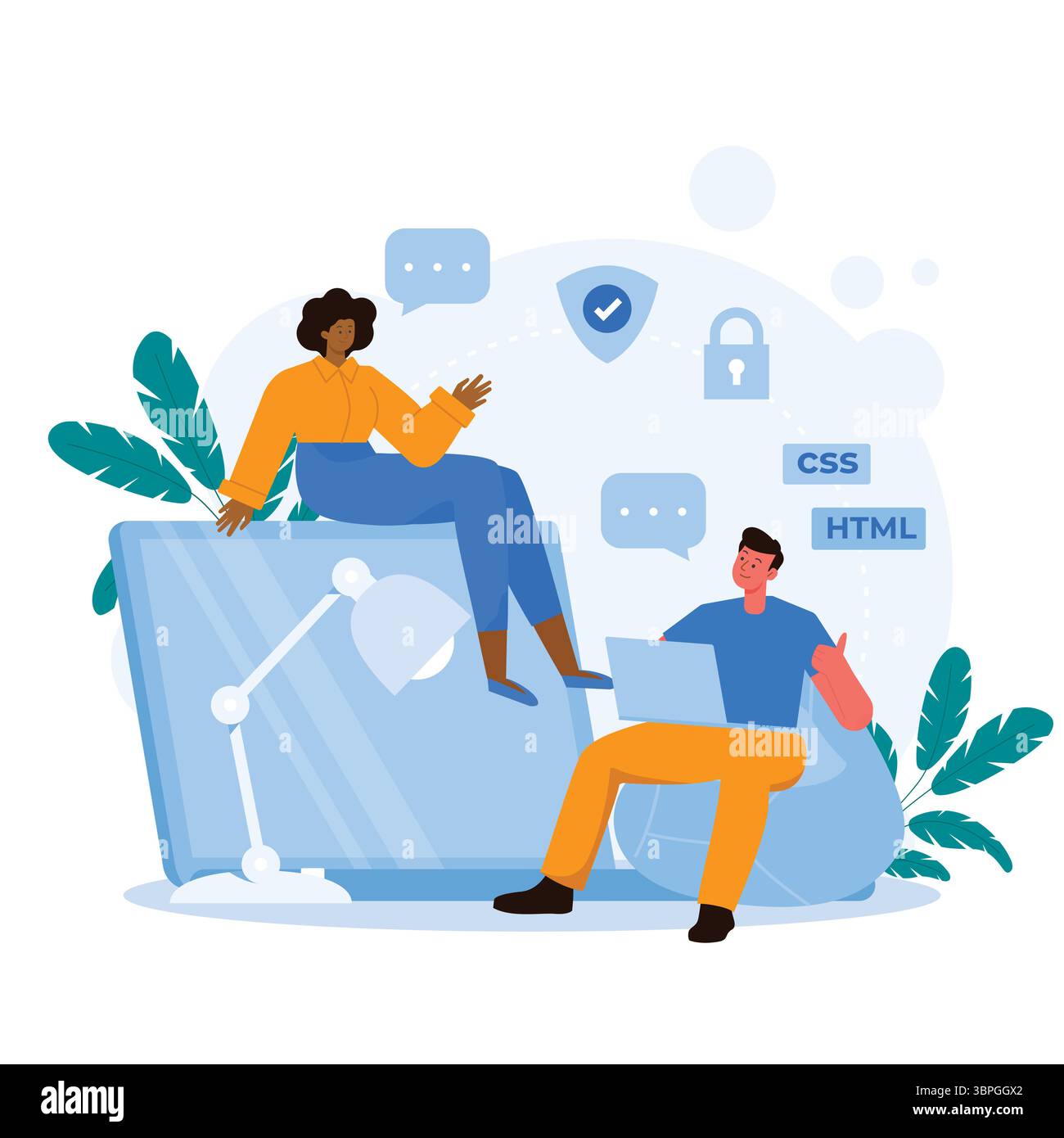 Intranet portal Stock Vector Images - Alamy