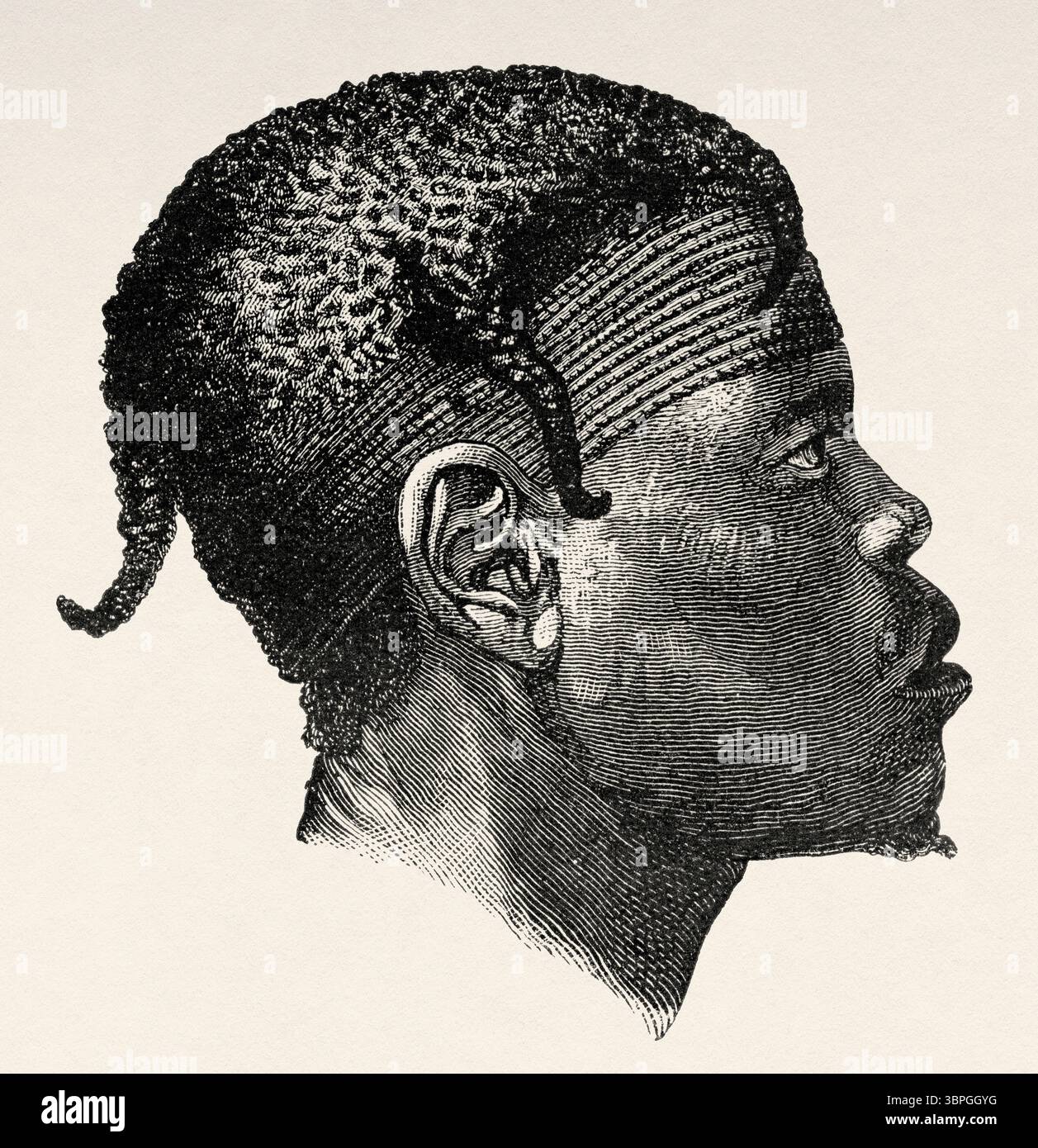 Portrait of a young A-Banga man. South Sudan. Africa. The Heart of ...