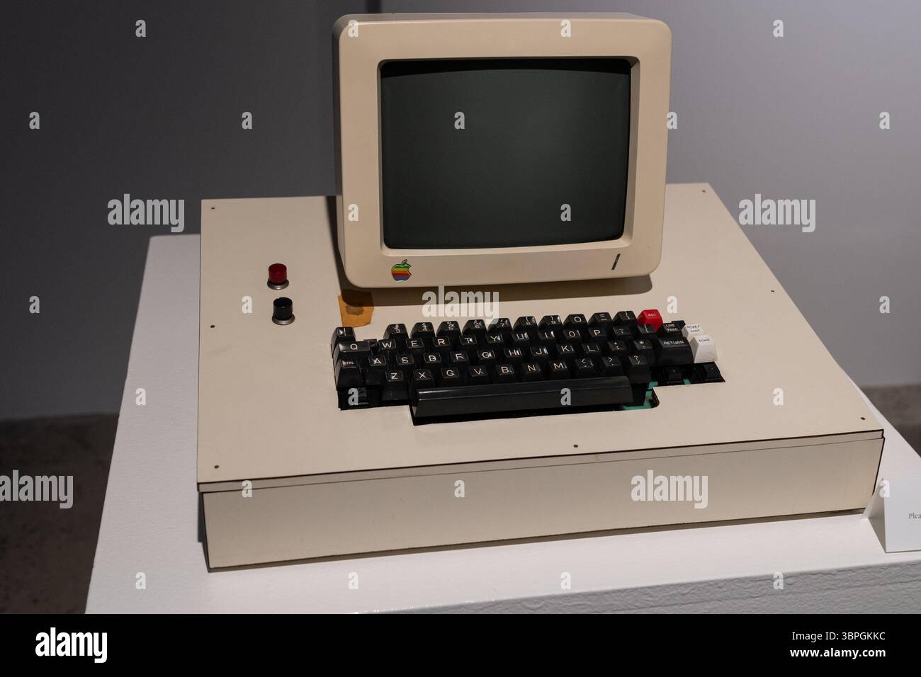 New York, NY, July 8, 2025: Original Apple Mac 1 Computer, 'The Finest ...