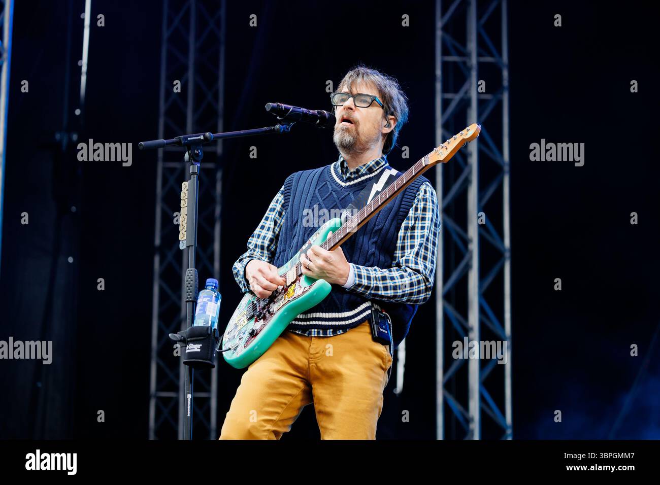 Oslo, Norway. 26th, June 2025. The American rock band Weezer performs a ...