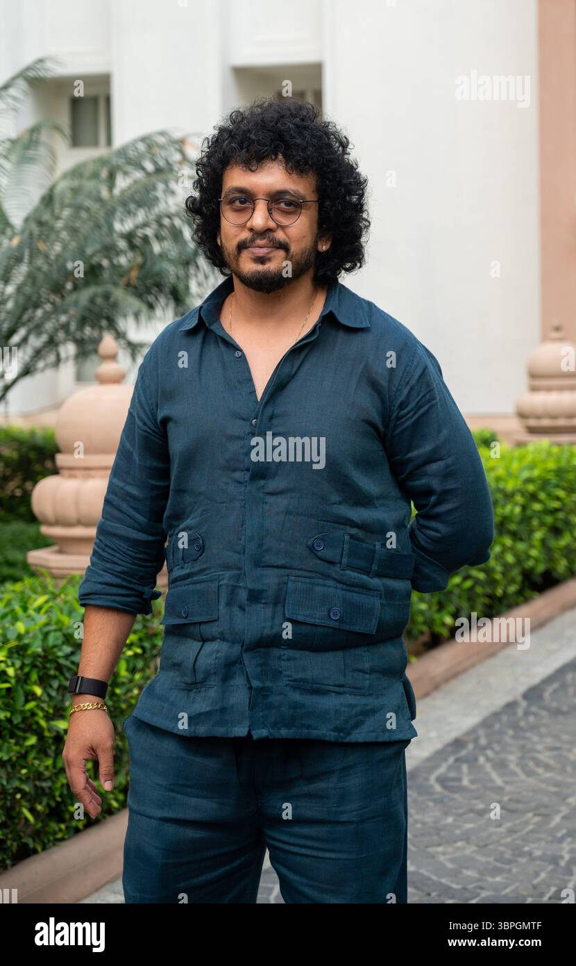 New Delhi, India. 08th July, 2025. Indian director, Pulkit Samrat poses ...