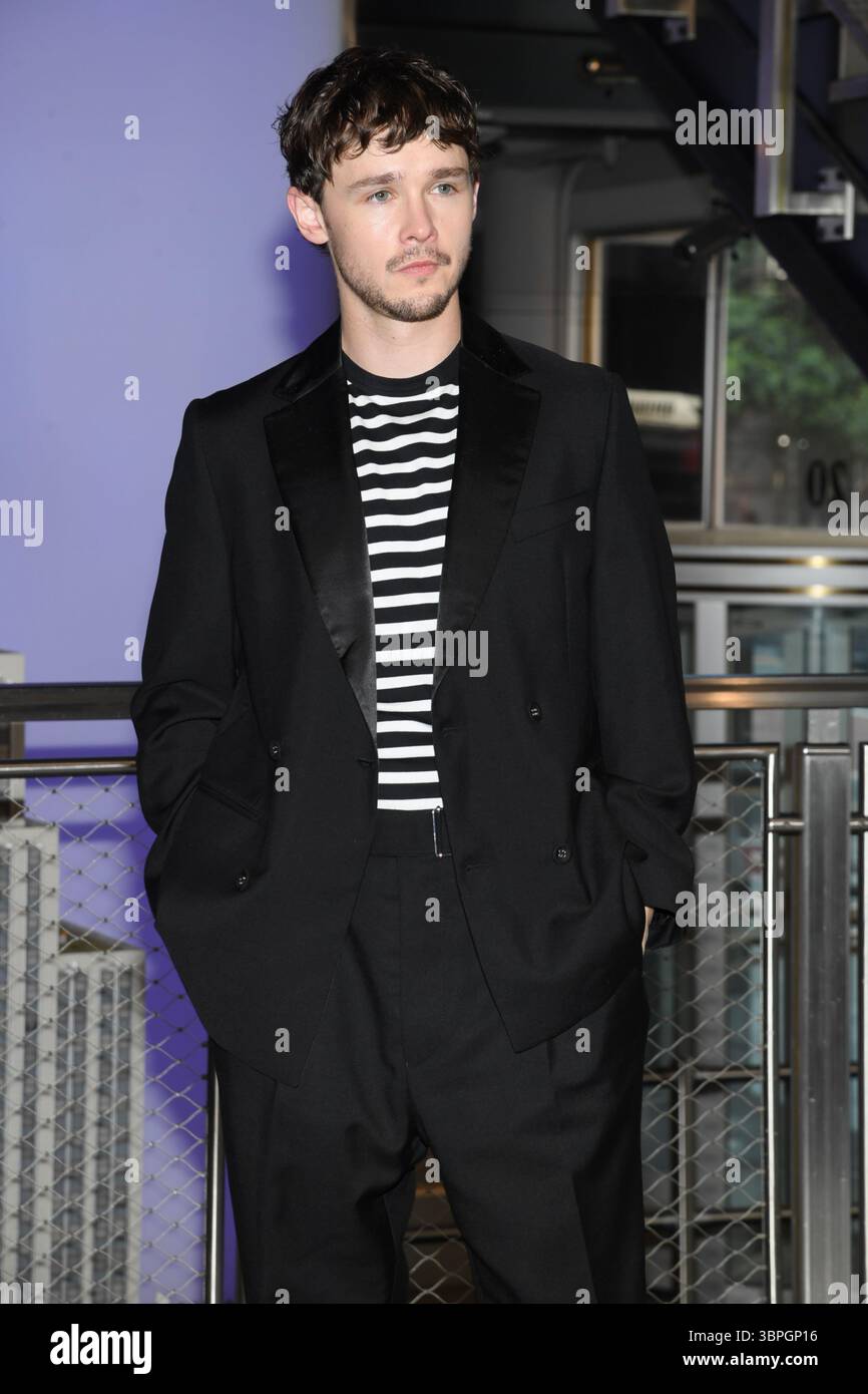 New York, USA. 08th July, 2025. Jack Alcott attends as the cast of ...