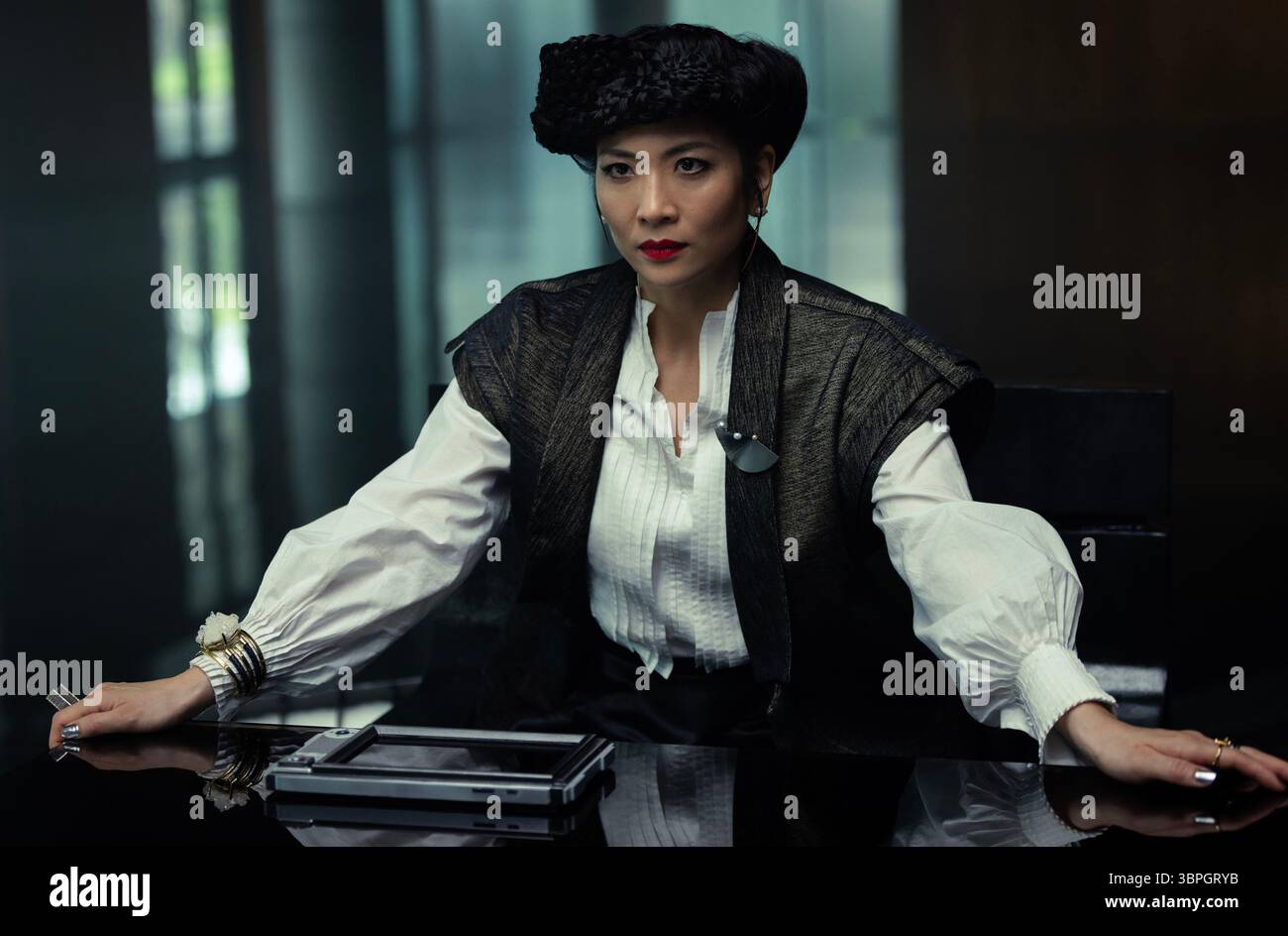 FX's Alien: Earth -- Pictured: Sandra Yi Sencindiver as Yutani ...