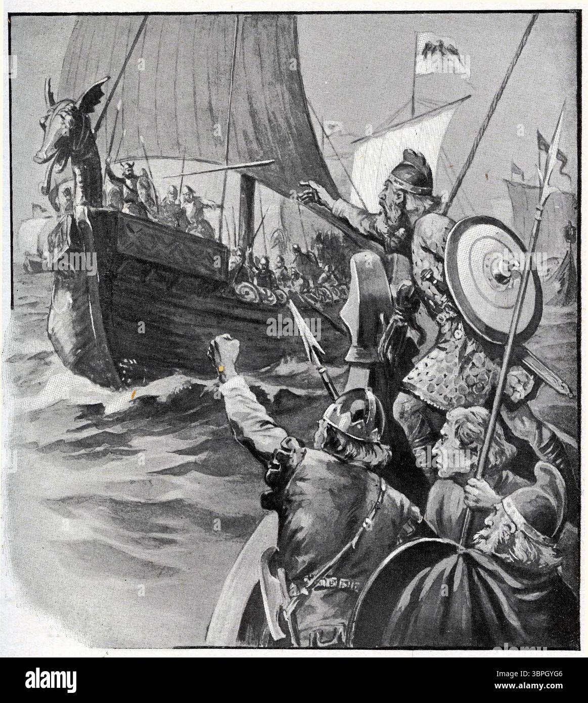 Danish vikings history hi-res stock photography and images - Alamy