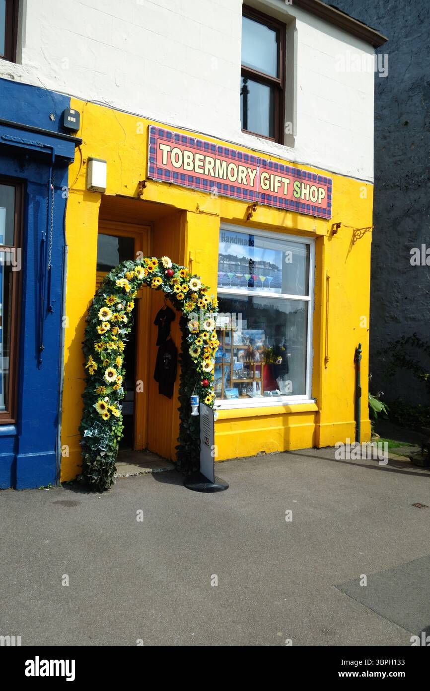 The town of Tobermory, Isle of Mull, Scotland Stock Photo - Alamy