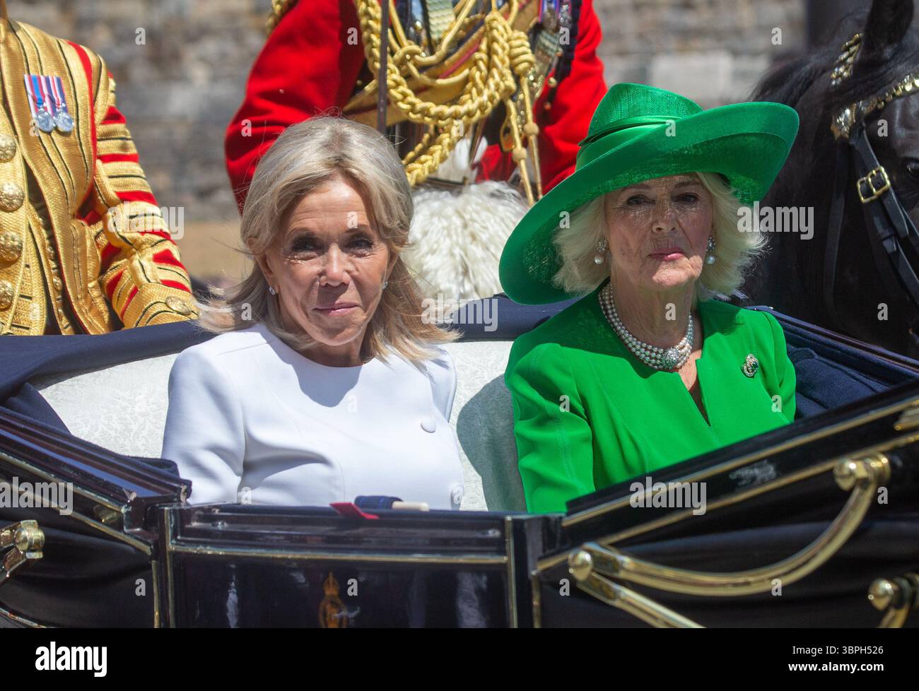London, England, UK. 8th July, 2025. First Lady of France BRIGITTE ...