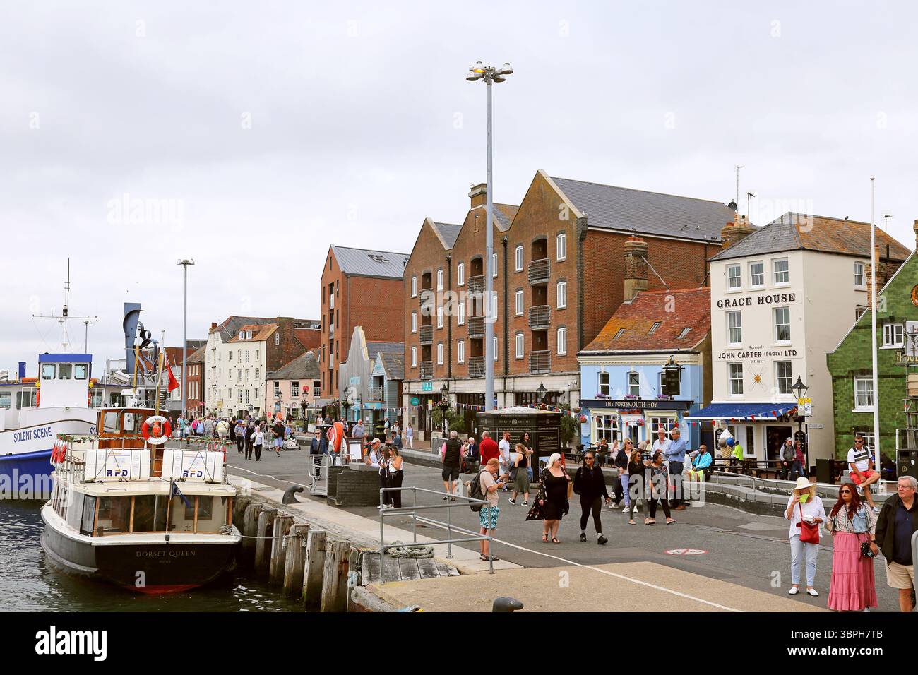 Dorset Queen, The Quay, Poole, Dorset, England, Great Britain, United ...