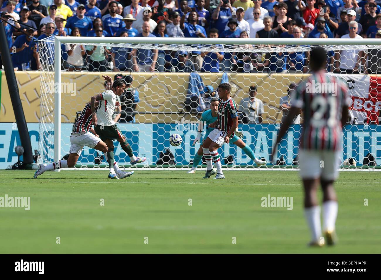 Philadelphia, USA, 4th July 2025. Joao Pedro of Chelsea FC scores his ...