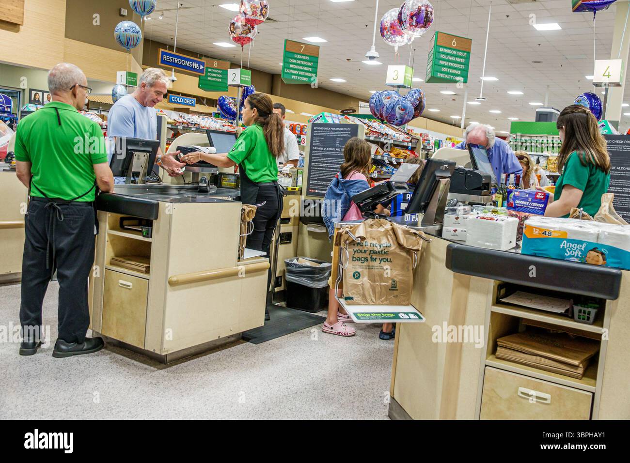 Surfside Florida Miami,Publix grocery store supermarket,inside interior ...