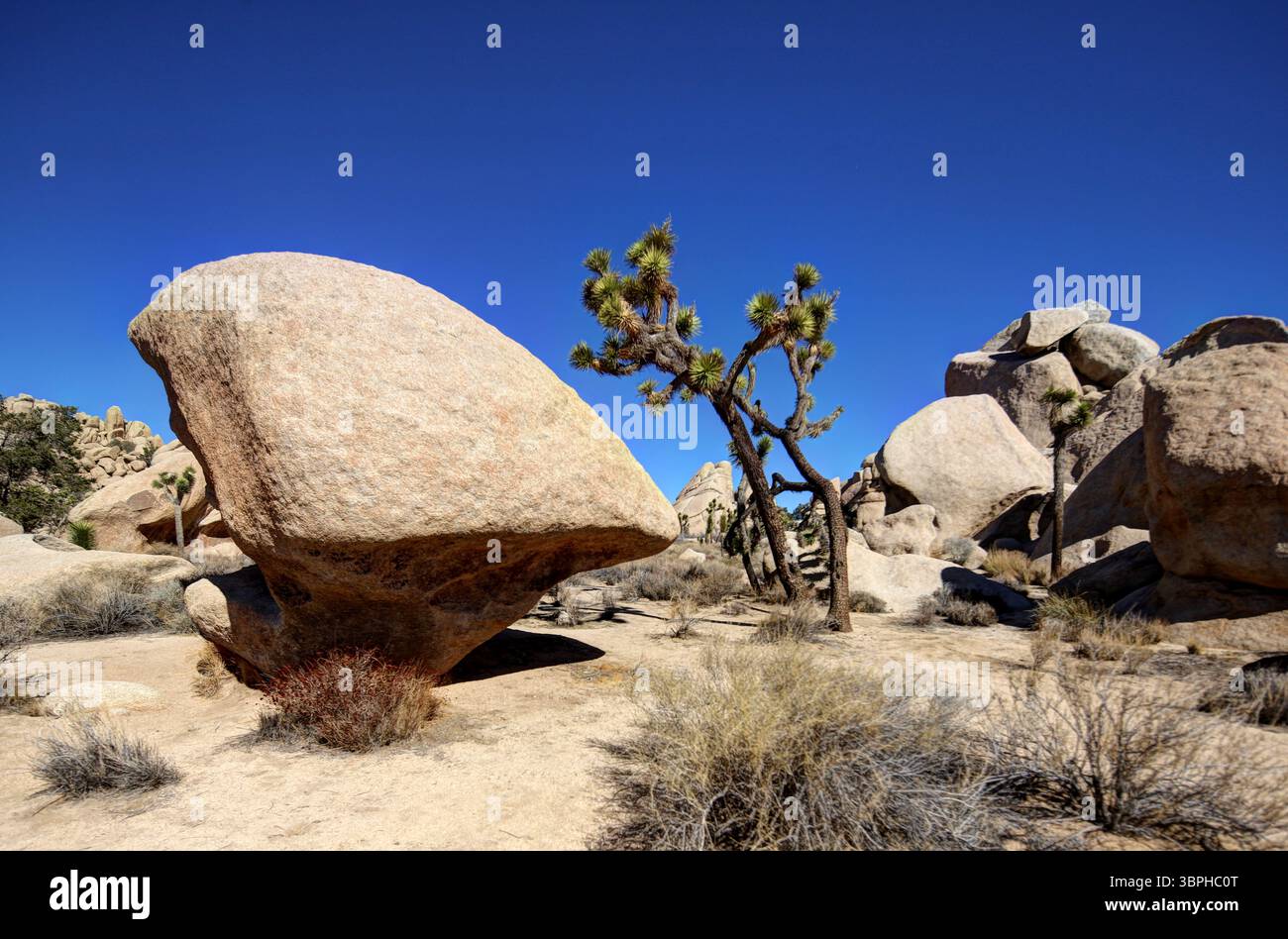 Scenery in and around Joshua Tree National Park Stock Photo - Alamy