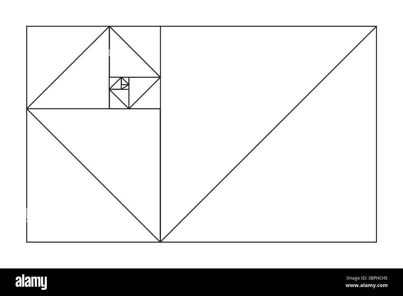 Scheme of golden ratio section hi-res stock photography and images - Alamy