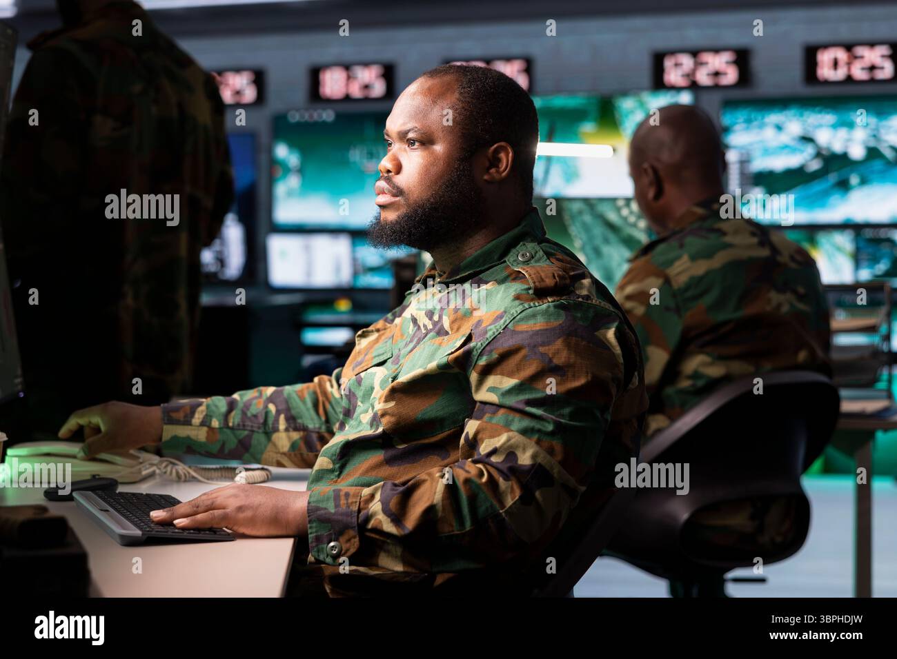 War military early warning missile technology hi-res stock photography ...