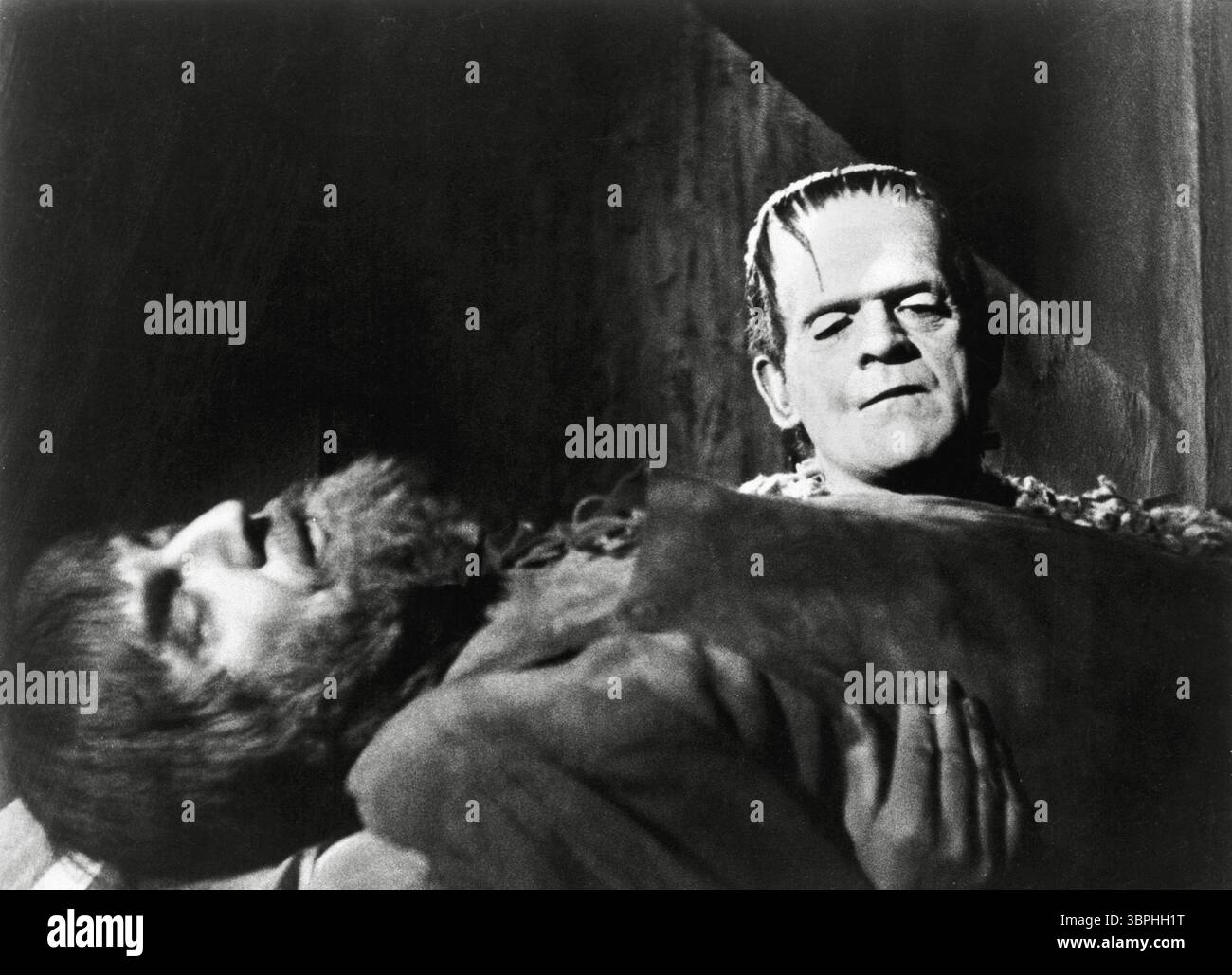 Boris Karloff, Bela Lugosi, "Son of Frankenstein" 1939 / File Reference ...