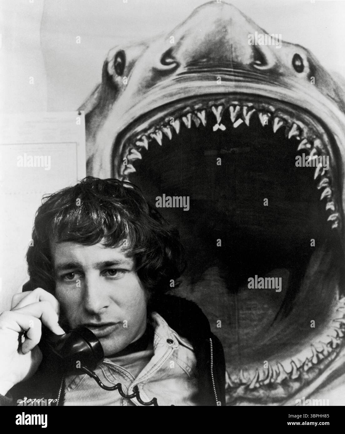 Director Steven Spielberg, "Jaws" 1975 / File Reference # 34900-0350THA ...
