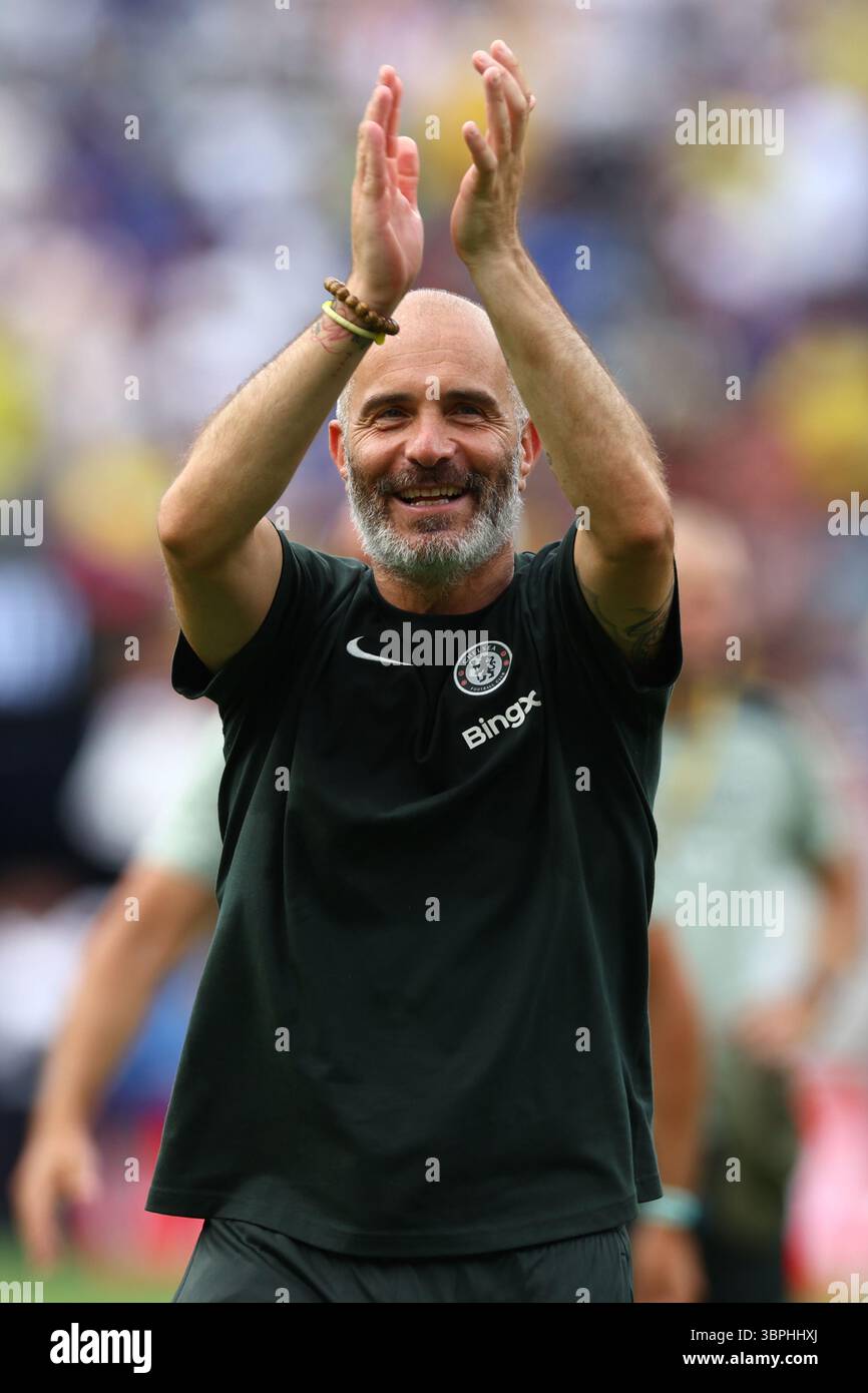 Enzo maresca chelsea july 2025 hi-res stock photography and images - Alamy