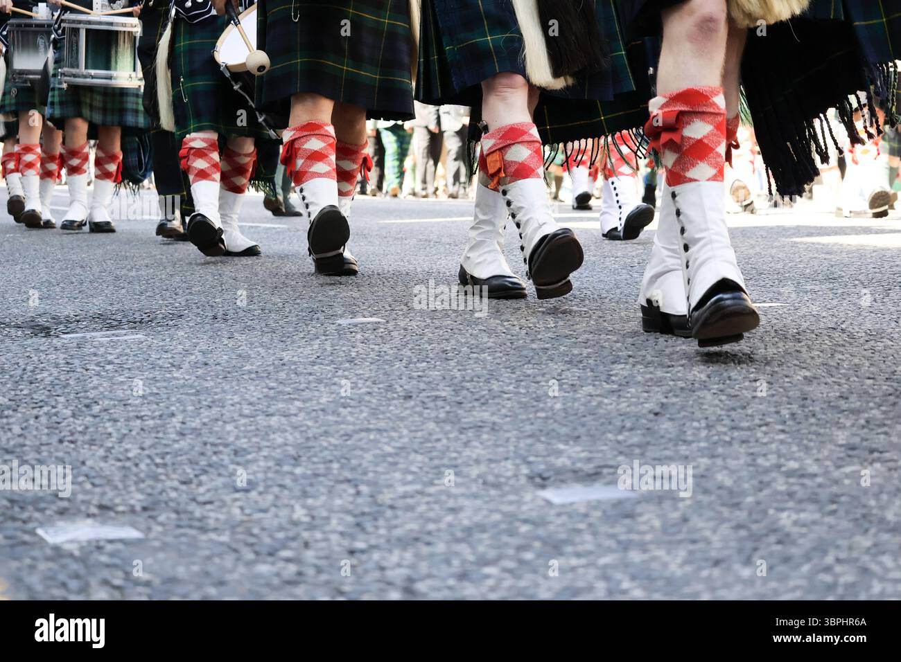 Aberdeen, Scotland 28th June 2025 Armed Forces Day: Marching Legs in ...
