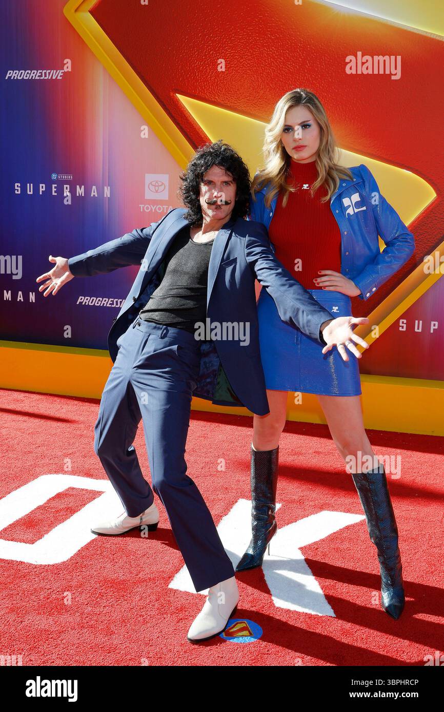 July 7, 2025, Los Angeles, California, USA: Eric Nally, Loulou Safran ...