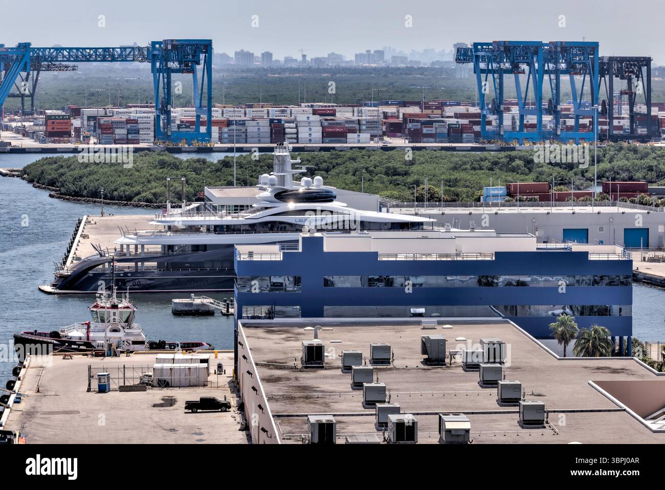 Fort Lauderdale, Florida - March 23, 2024: Mark Zuckerberg's super ...