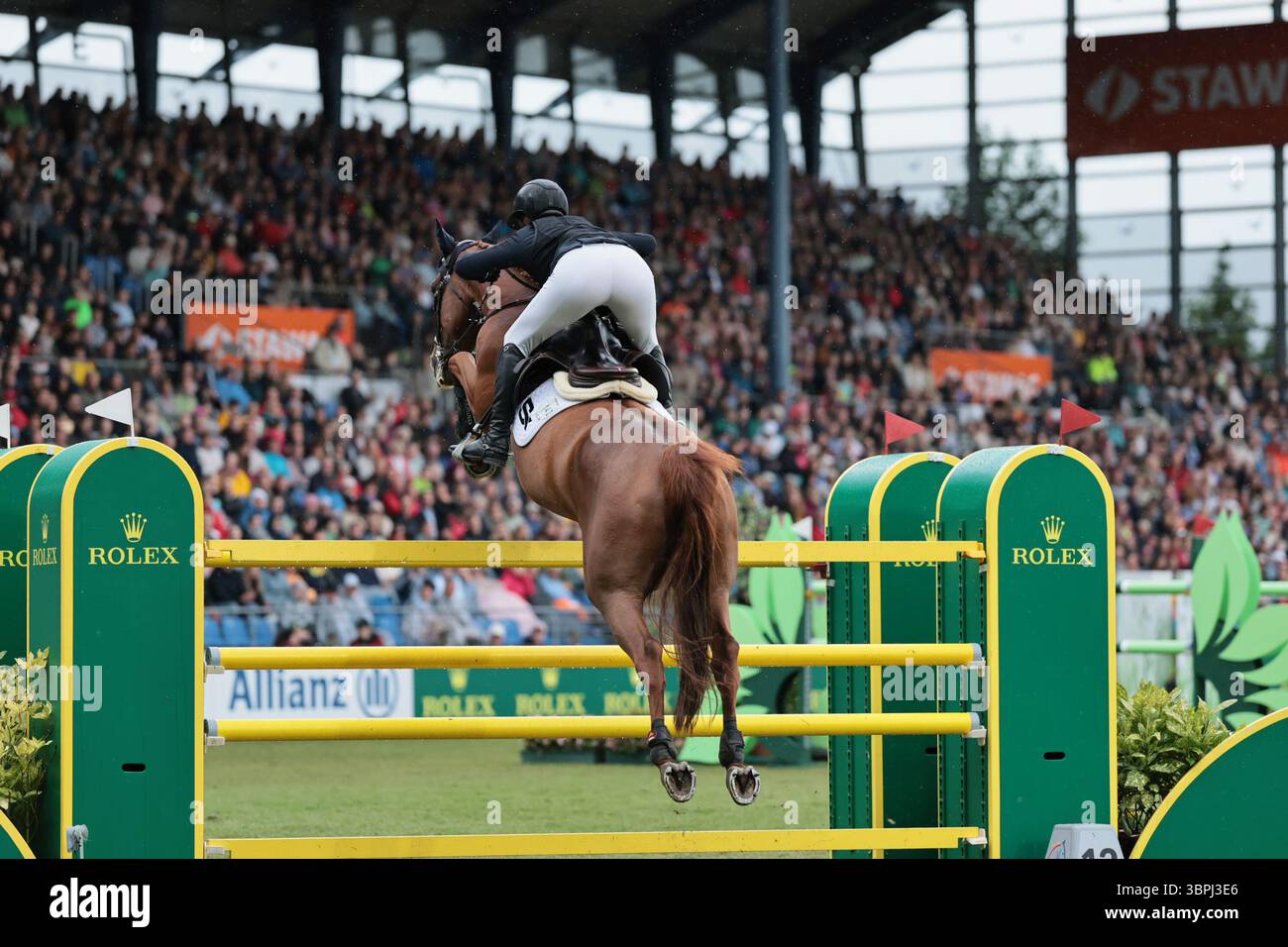 Emilie Conter of Belgium with Portobella Van De Fruitkorf during the ...