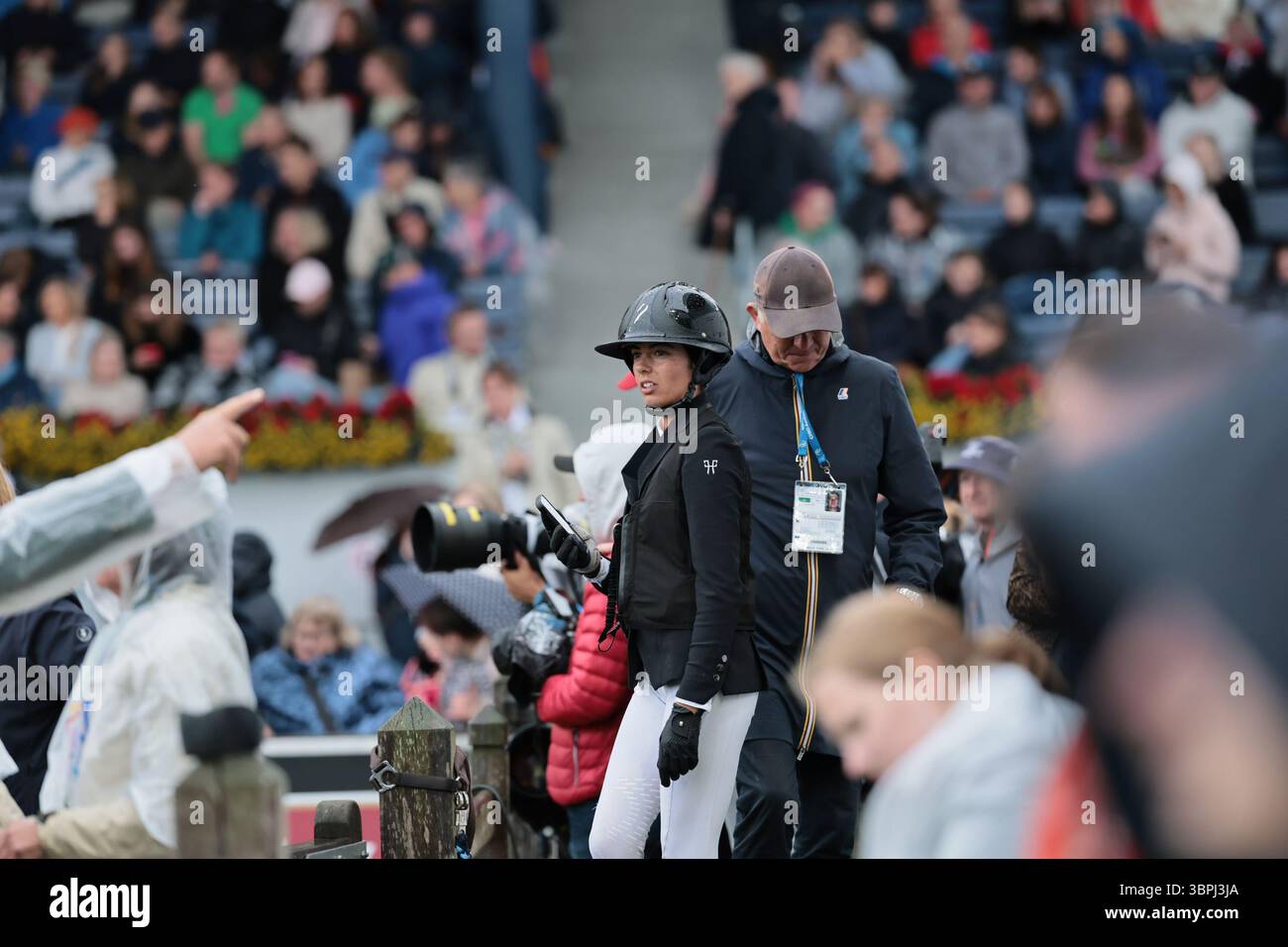 Nina Mallevaey of France with Dynastie De Beaufour during the second ...