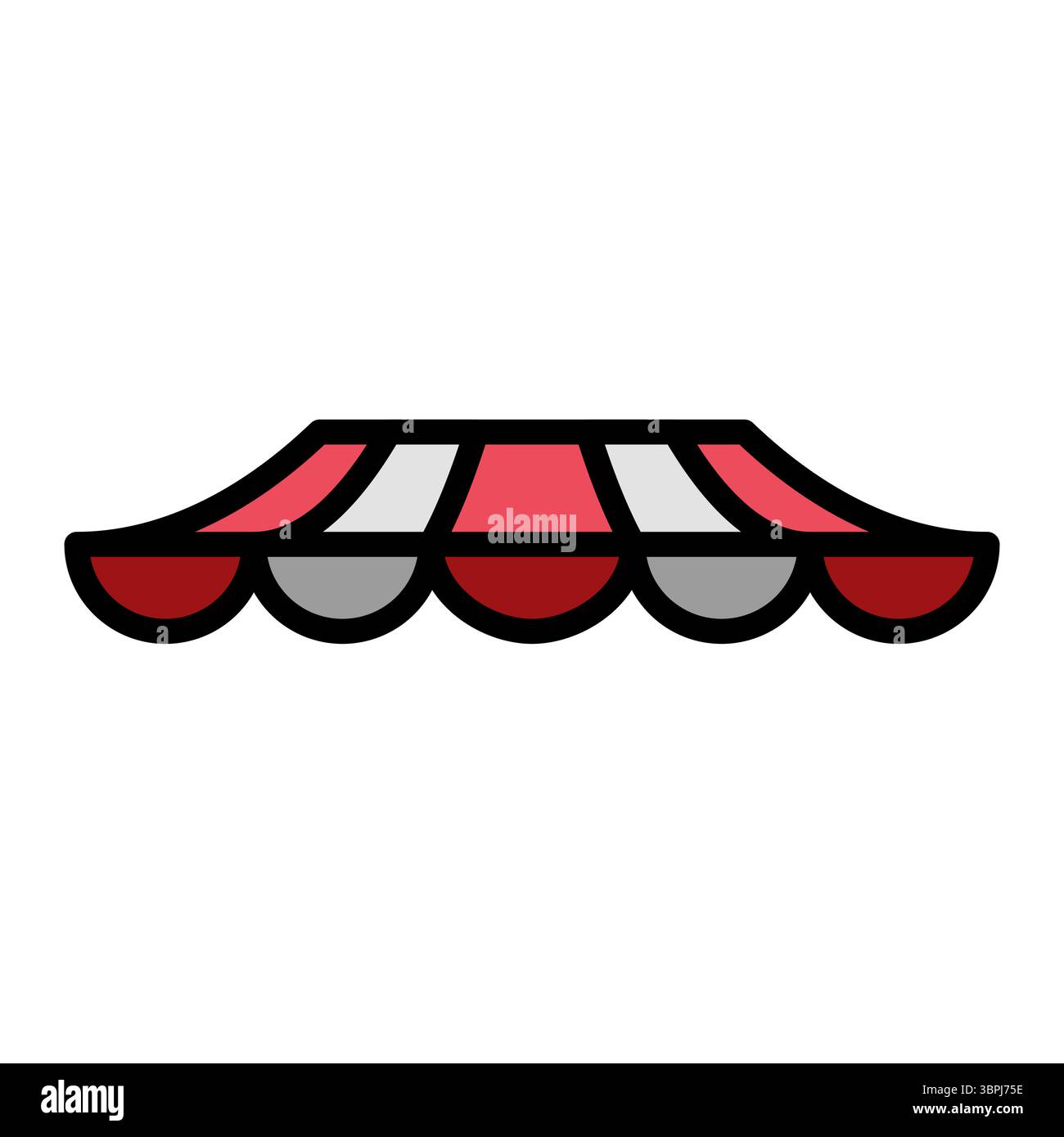 Retro awning Stock Vector Images - Alamy