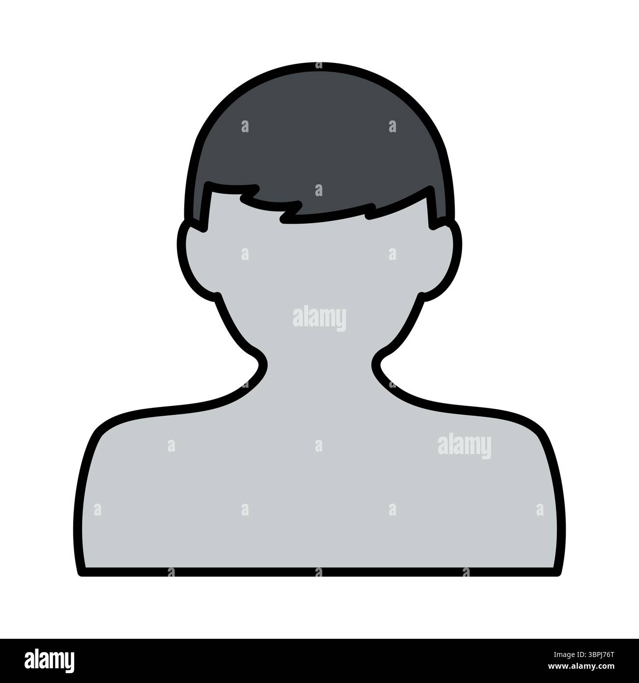 Female user profile account Cut Out Stock Images & Pictures - Alamy