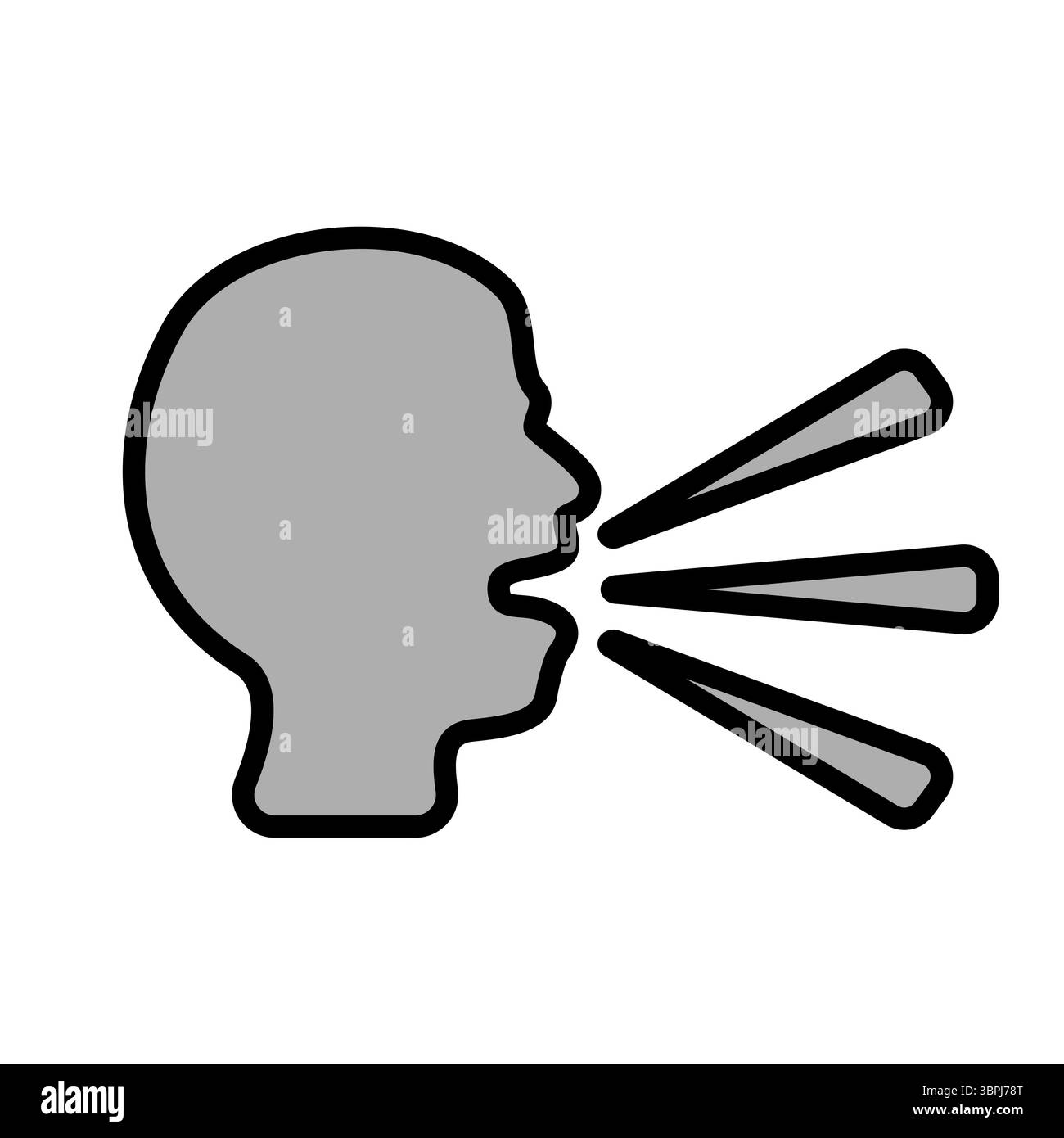 Public speaking illustration vector Stock Vector Images - Alamy