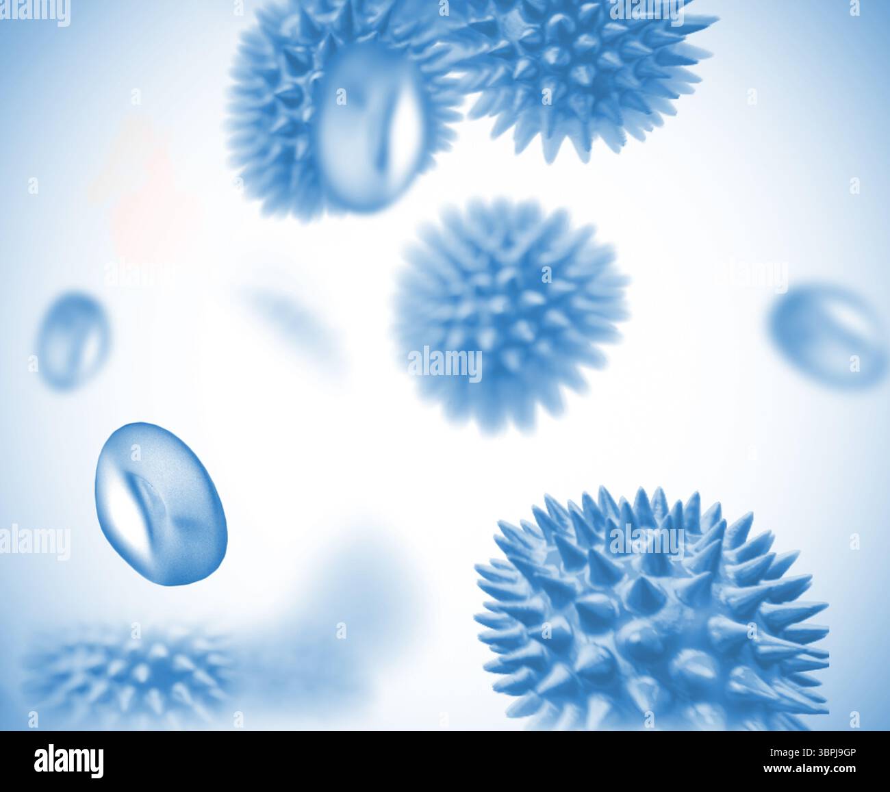 Virus disease abstract background hi-res stock photography and images ...