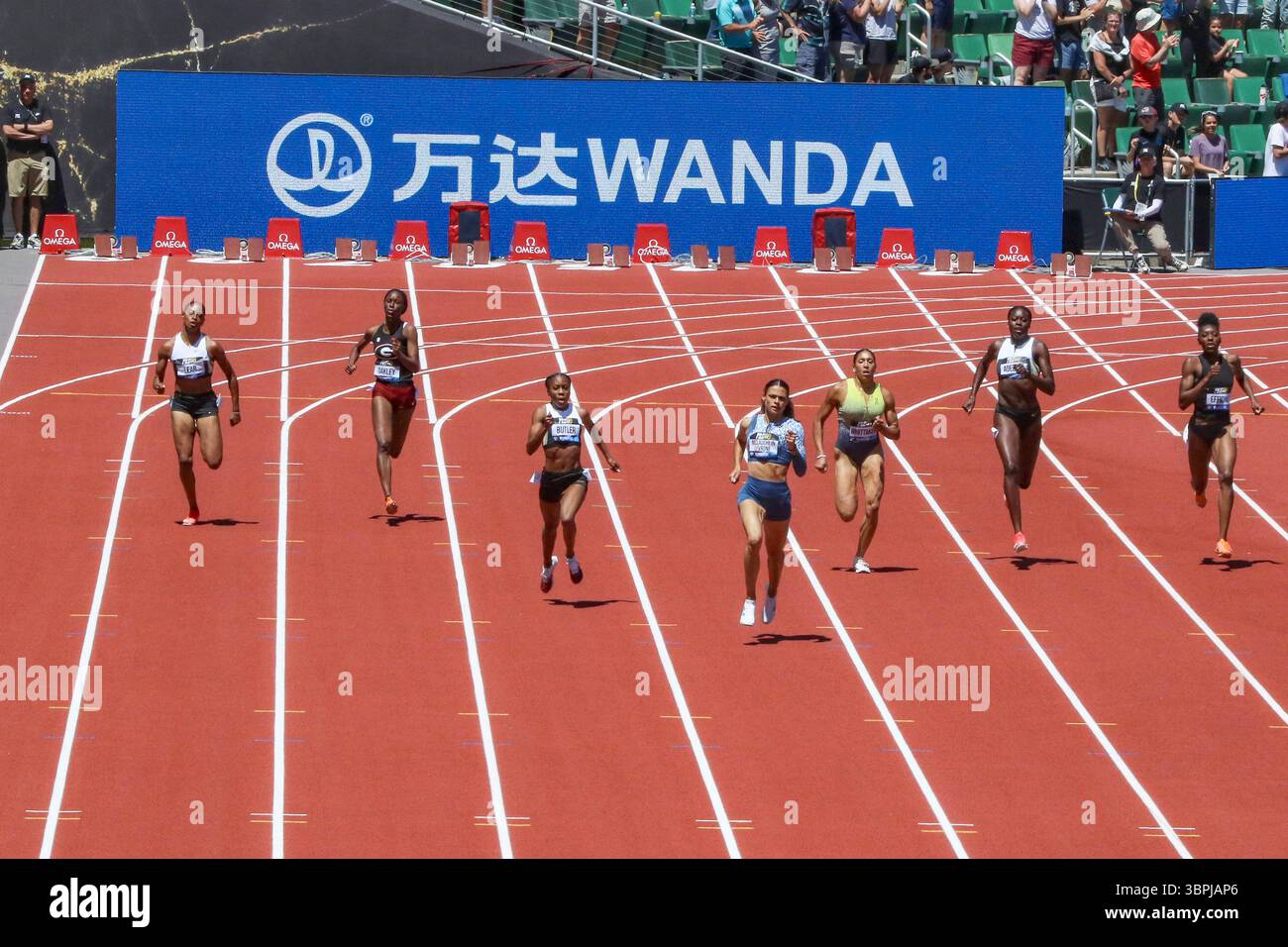 Sydney McLaughlin-Levrone (USA) wins the women's 400m in 49.43 in the ...