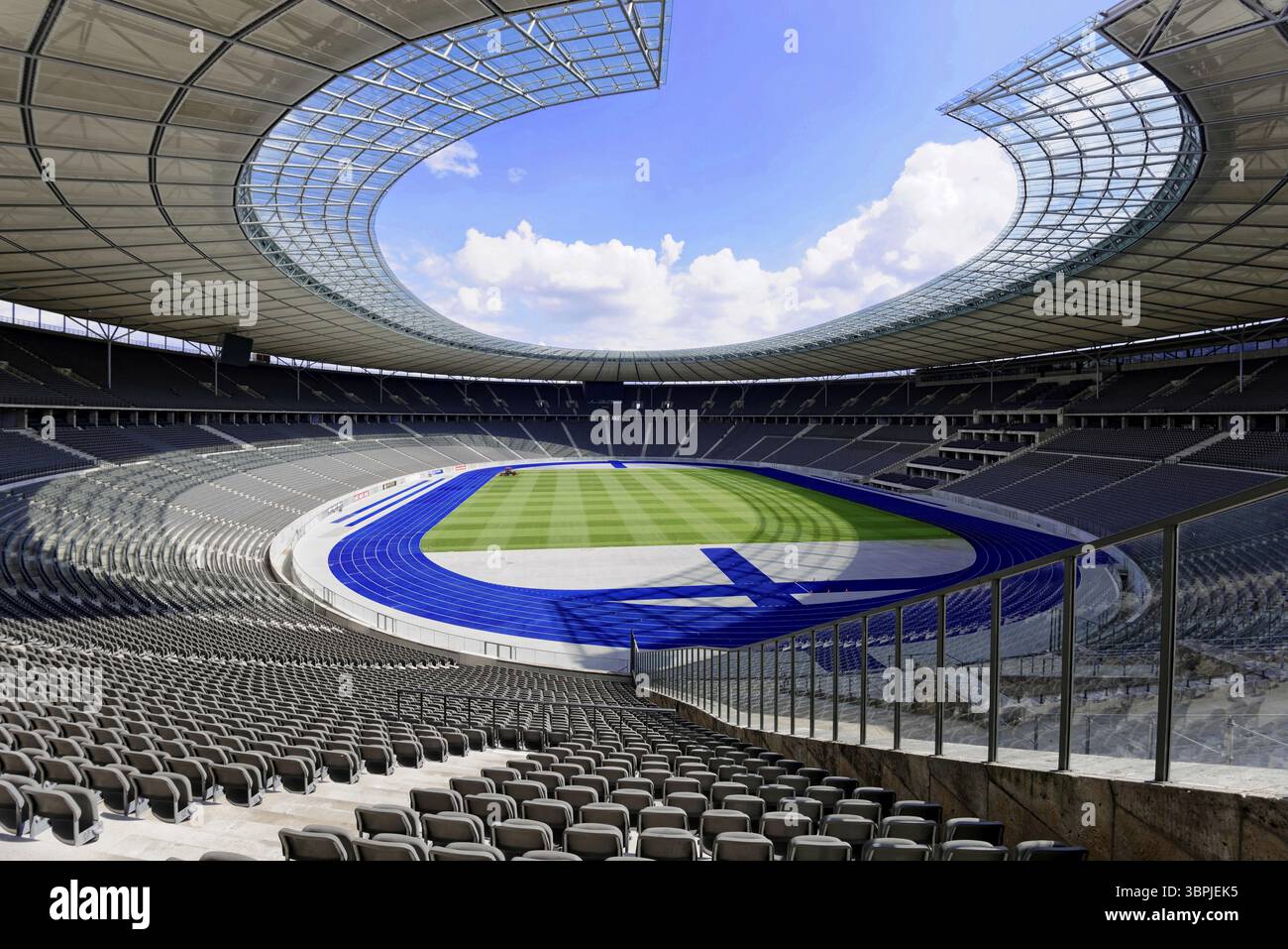 Olympic Stadium, Charlottenburg, Berlin, Germany, Europe, stadium with ...