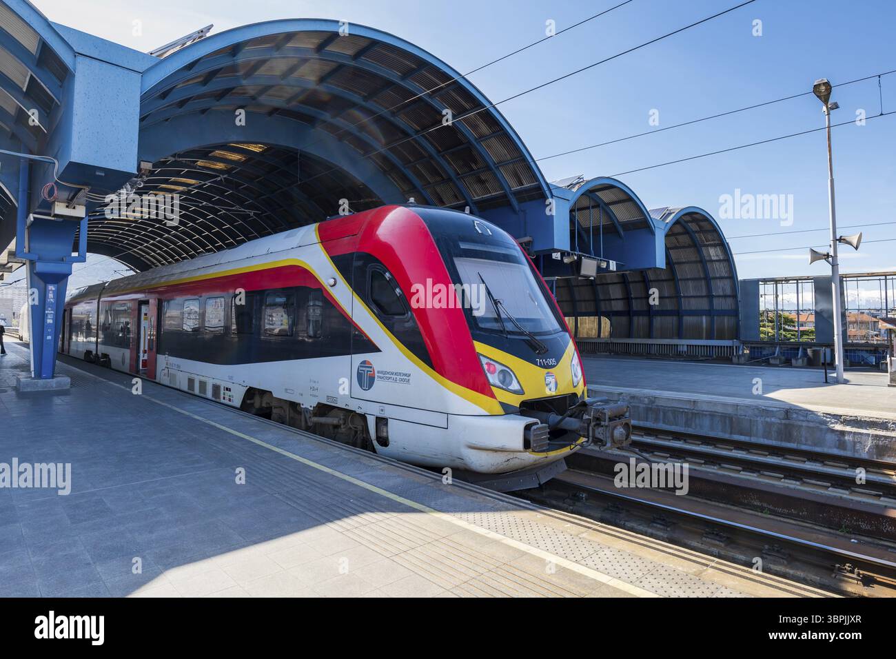 Skopje central station hi-res stock photography and images - Alamy