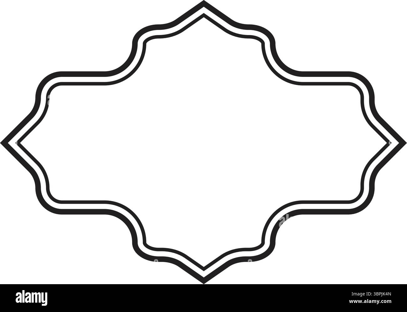 Minimal vintage border Stock Vector Images - Alamy