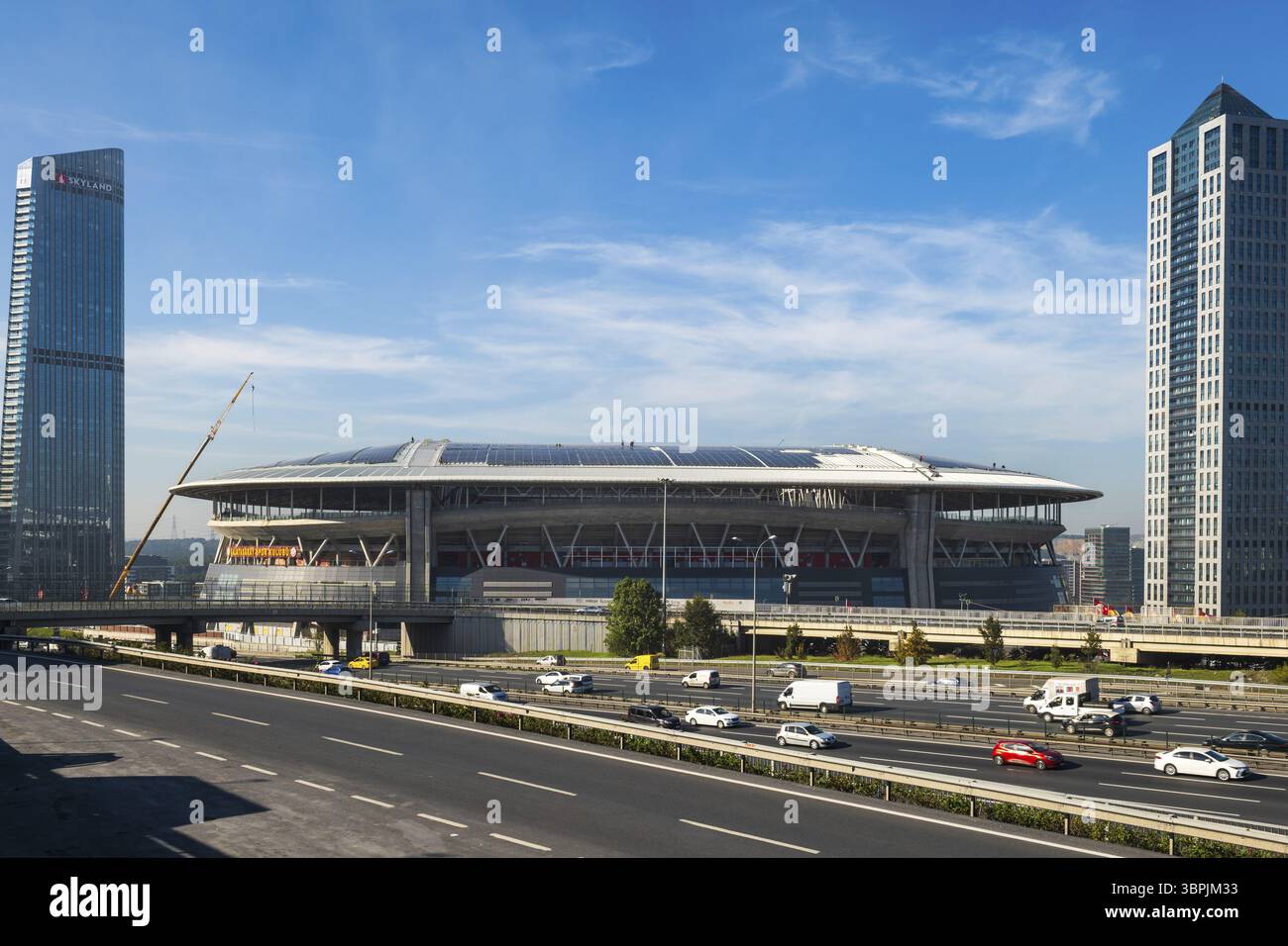 Istanbul, Turkey - 11.14.2021: The home stadium of Galatasaray SK, Ali ...