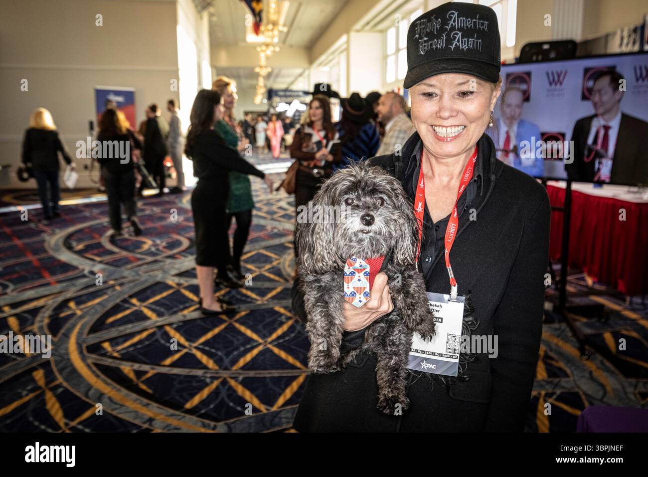 CPAC 2025, National Harbor, MD. February 21st, 2025 Stock Photo - Alamy