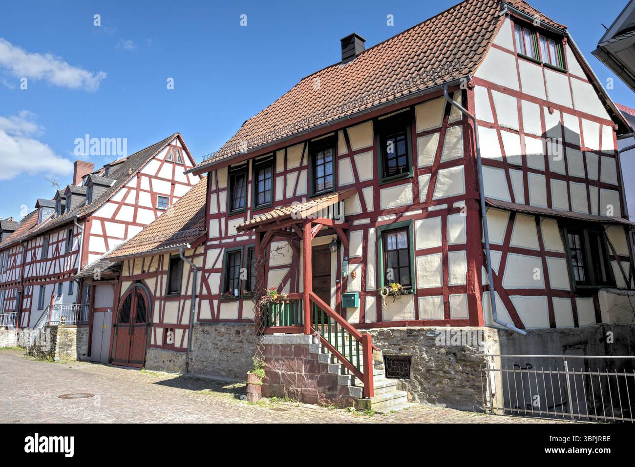 A medieval, renovated and restored half-timbered farmhouse, Idstein ...
