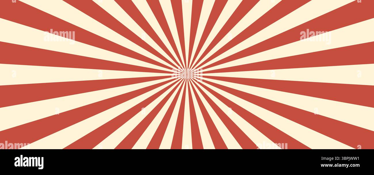 Circus vintage tent background. Retro sun rays pattern. Vintage ...