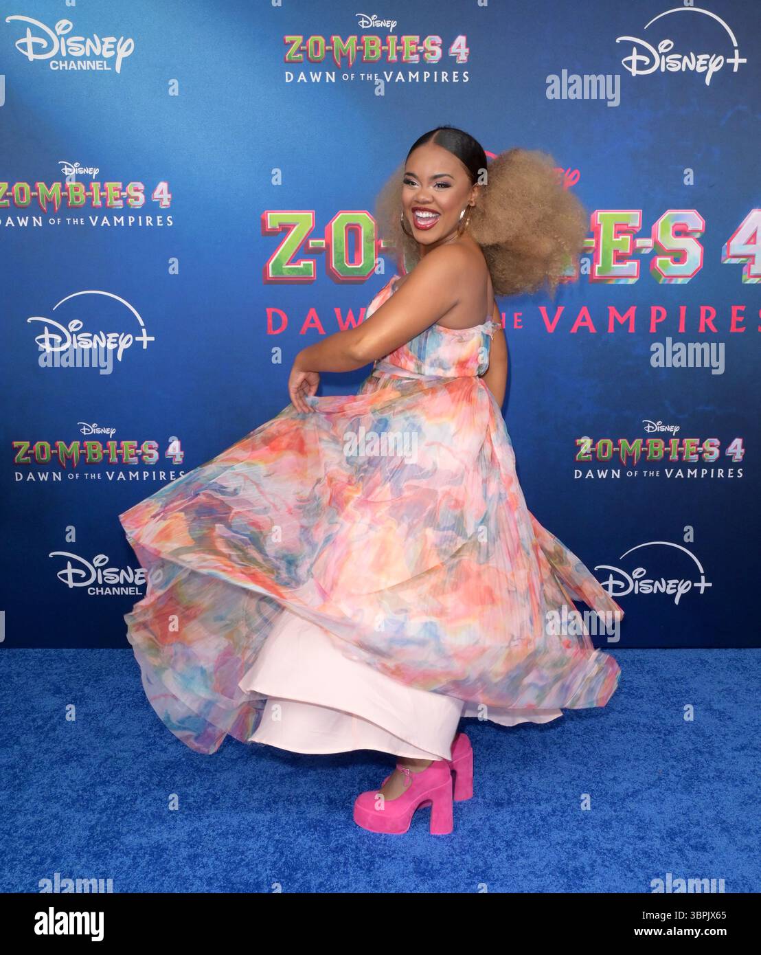LOS ANGELES, USA. July 08, 2025: Dara Renee at the premiere for Disney ...