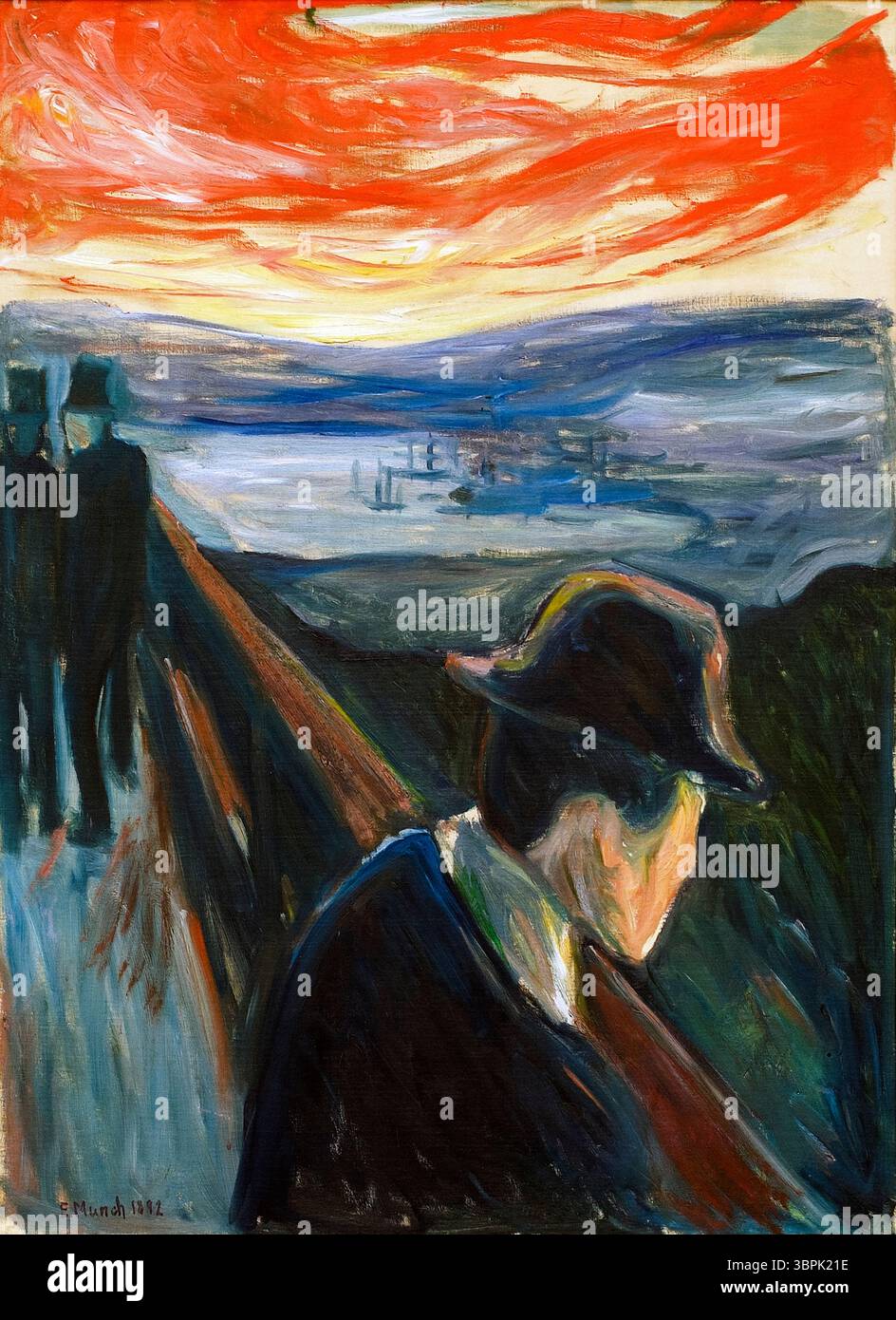 Oil paintings by despair hi-res stock photography and images - Alamy