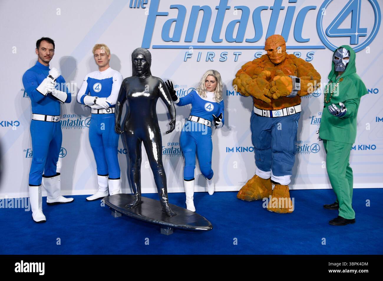 The Fantastic Four, Shalla-Bal und Doctor Doom Cosplayer beim Fan Event zum Kinofilm 'The ...