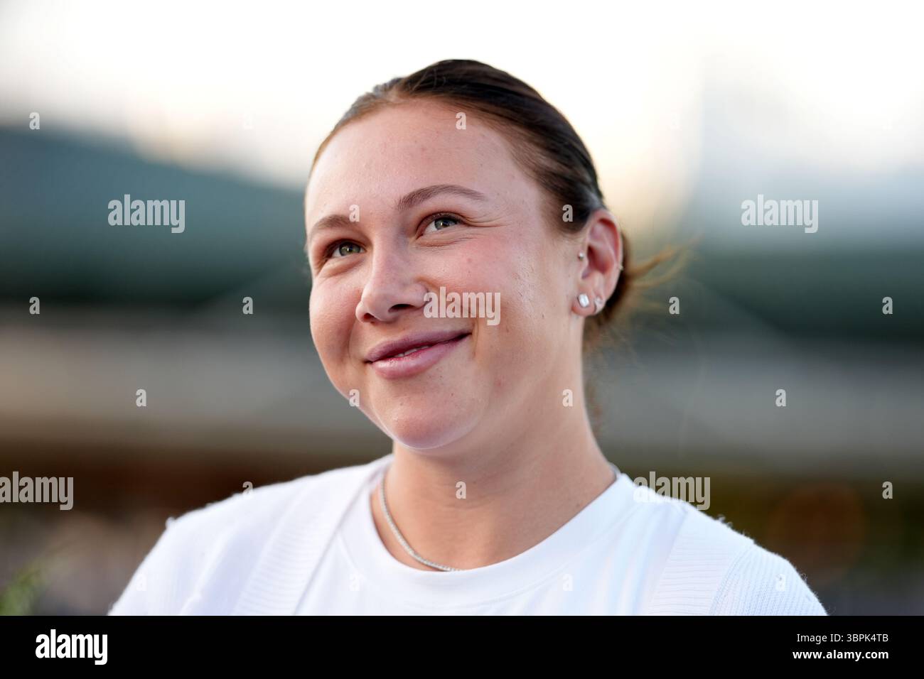 Amanda anisimova wimbledon 2025 hi-res stock photography and images - Alamy